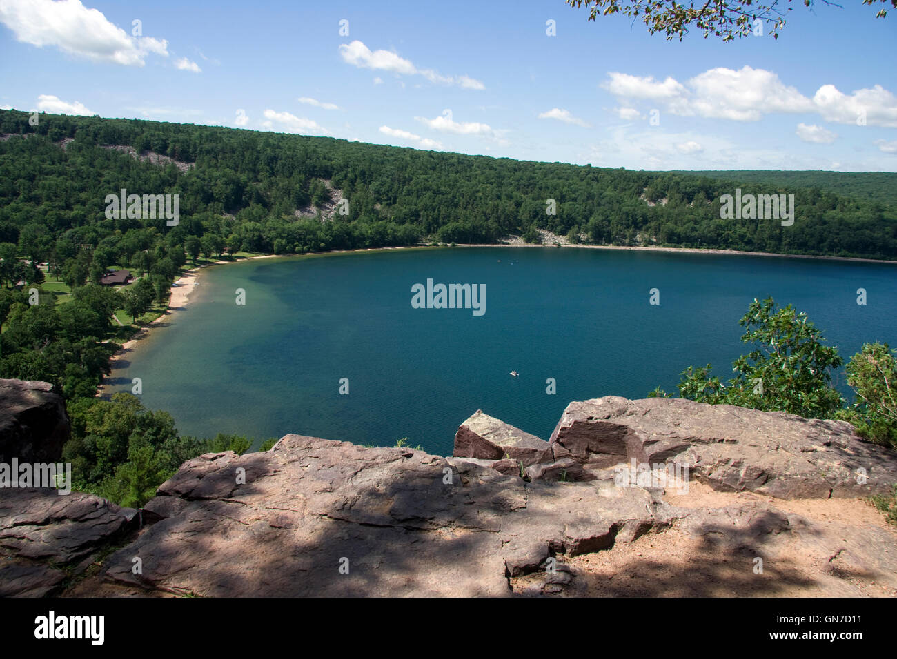 Devil's Lake State Park Stock Photo - Alamy