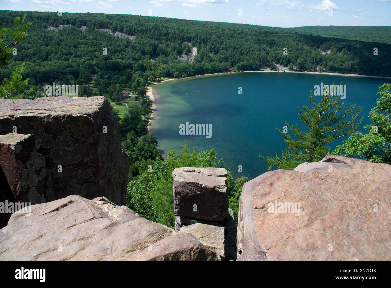 Devil's Lake State Park Stock Photo - Alamy
