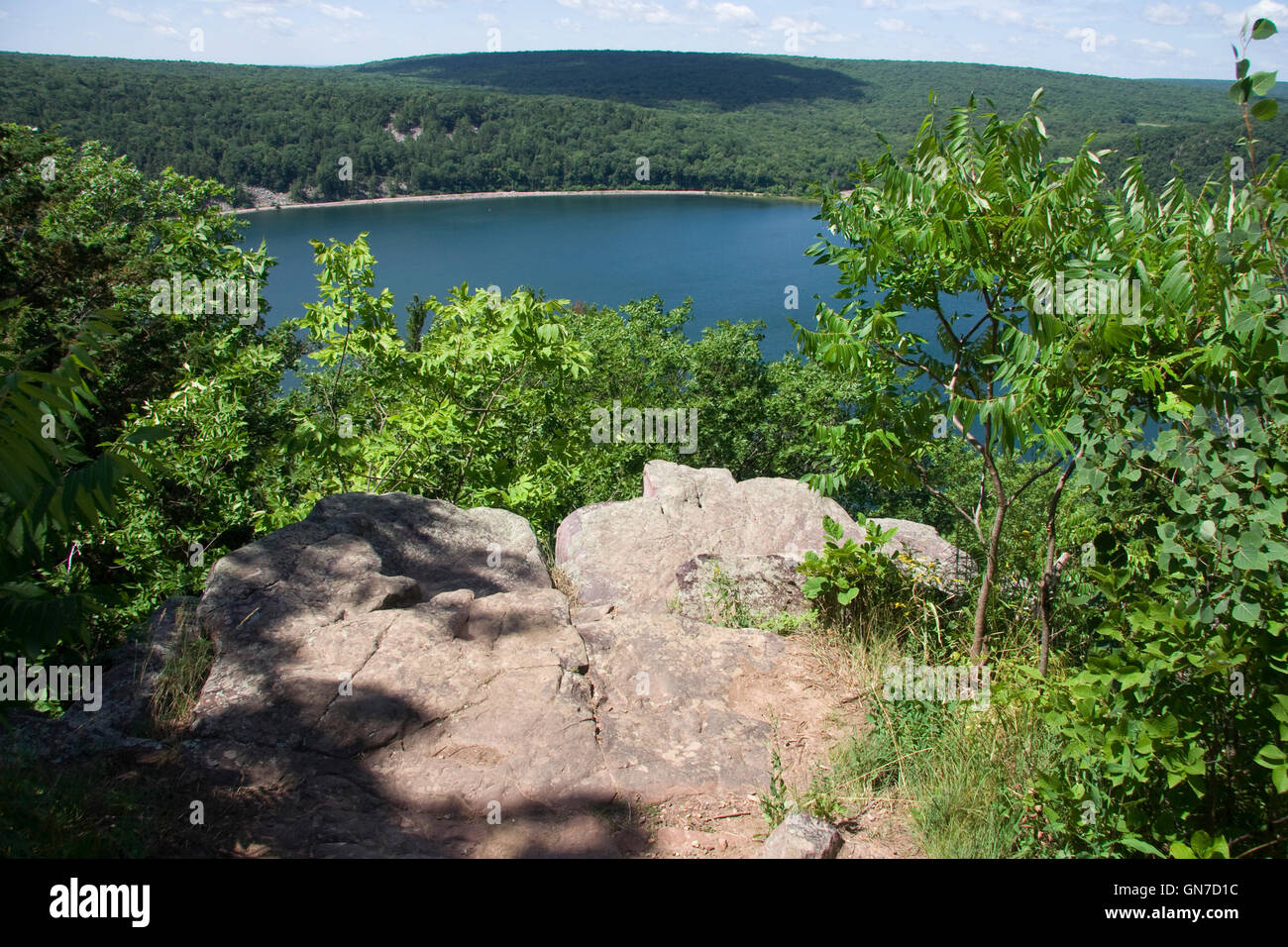 Devil's Lake State Park Stock Photo - Alamy