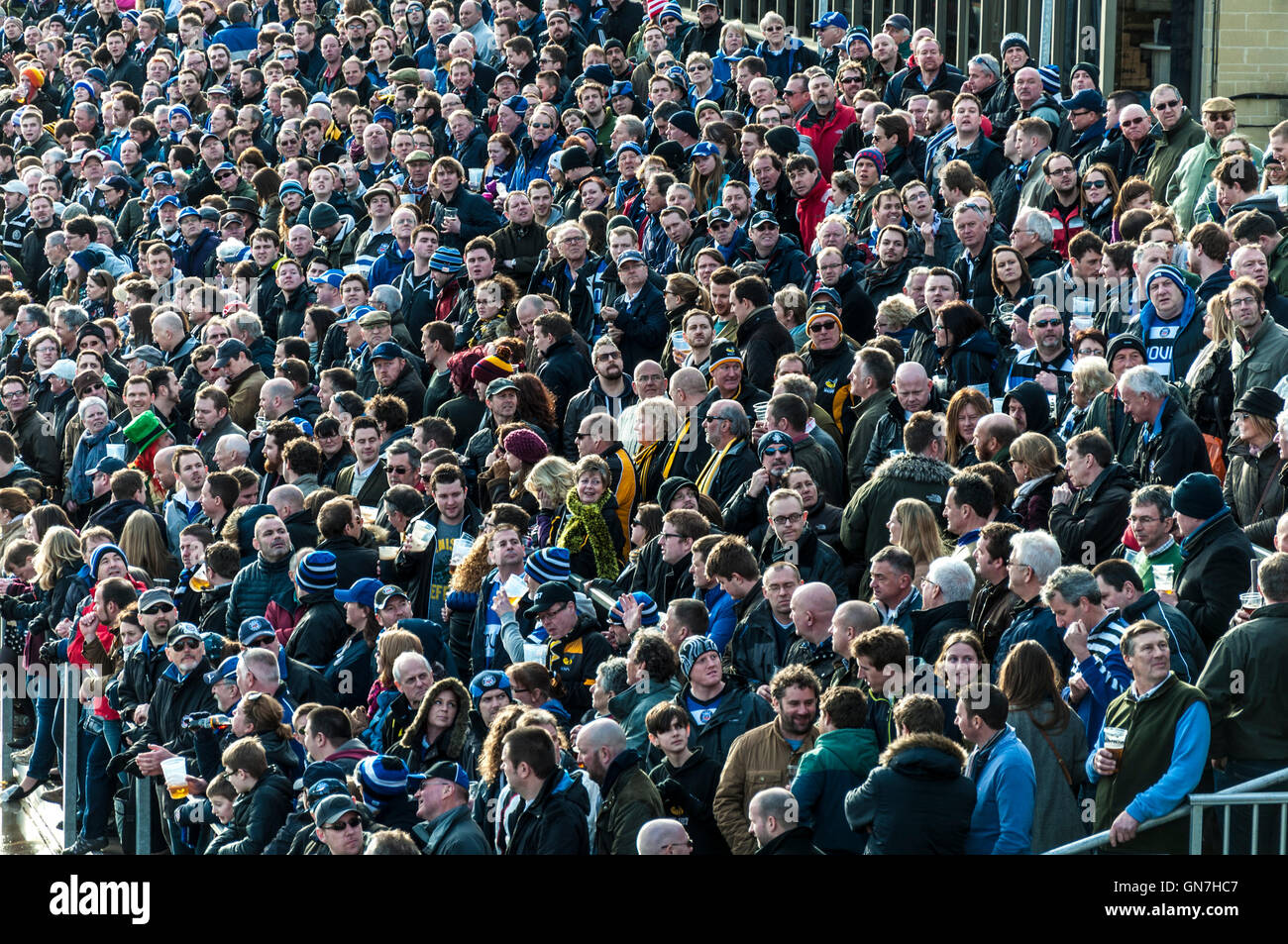 Crowds at bath rugby hi-res stock photography and images - Alamy