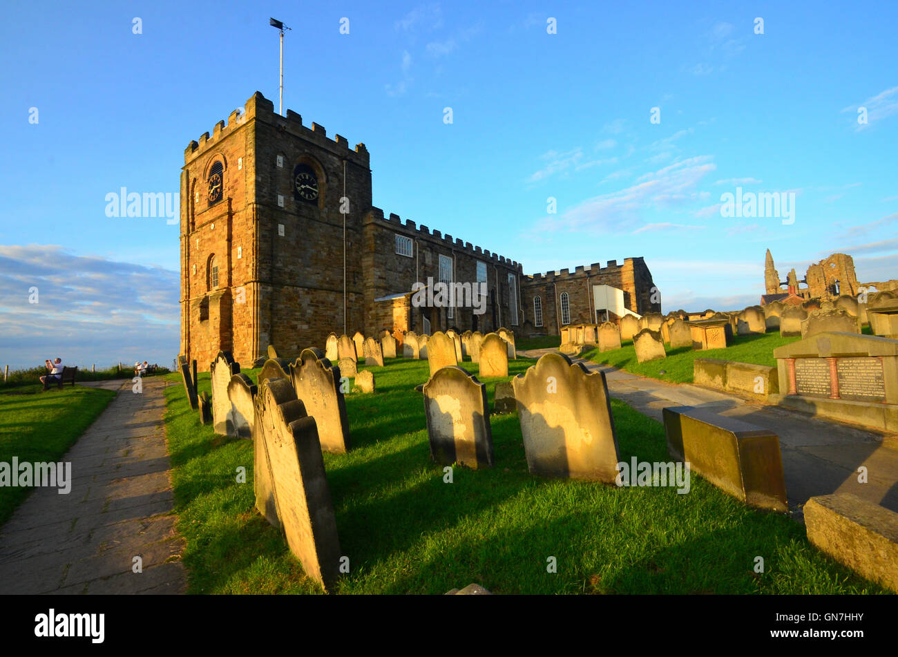 St Mary's Church Whitby North Yorkshire England UK Stock Photo - Alamy