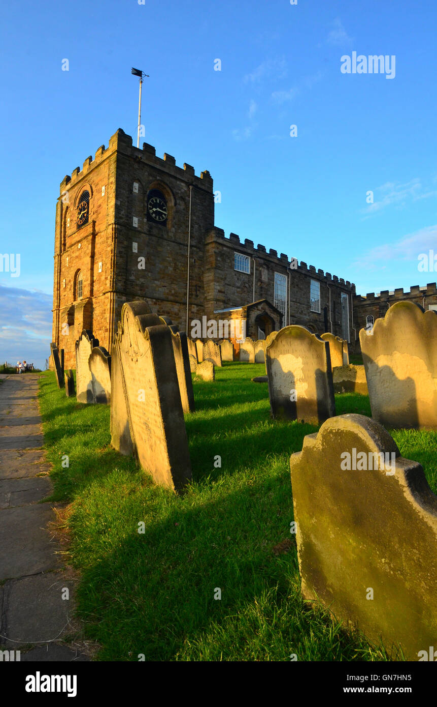 St Mary's Church Whitby North Yorkshire England UK Stock Photo - Alamy