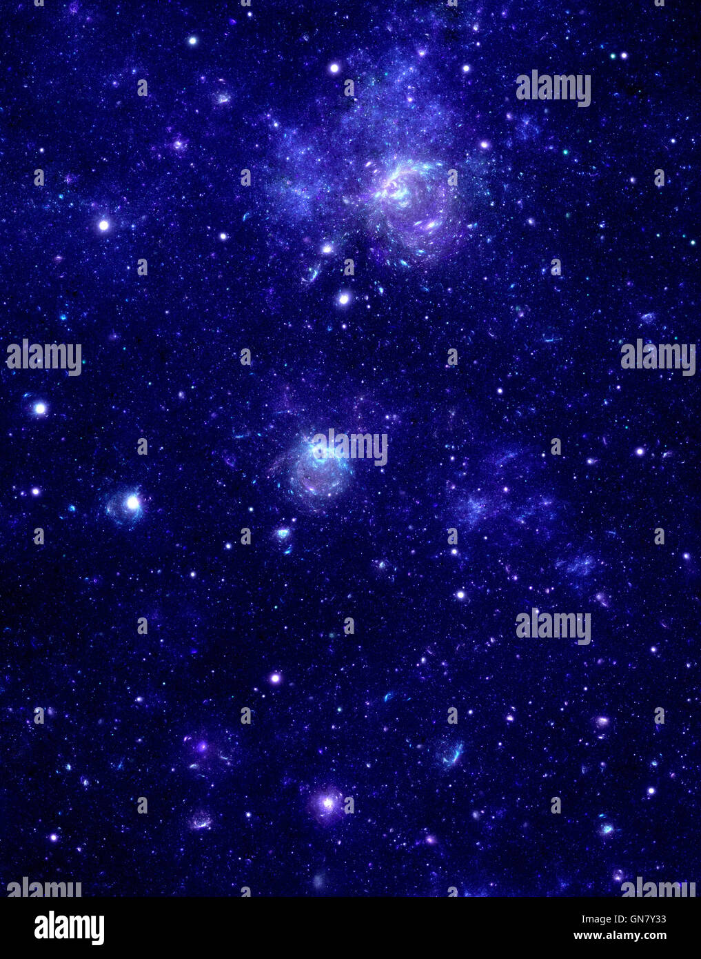 Blue nebula hi-res stock photography and images - Alamy