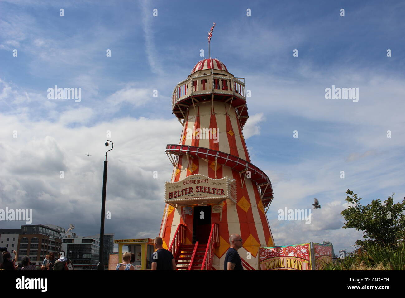 Helter skelter hi-res stock photography and images - Alamy