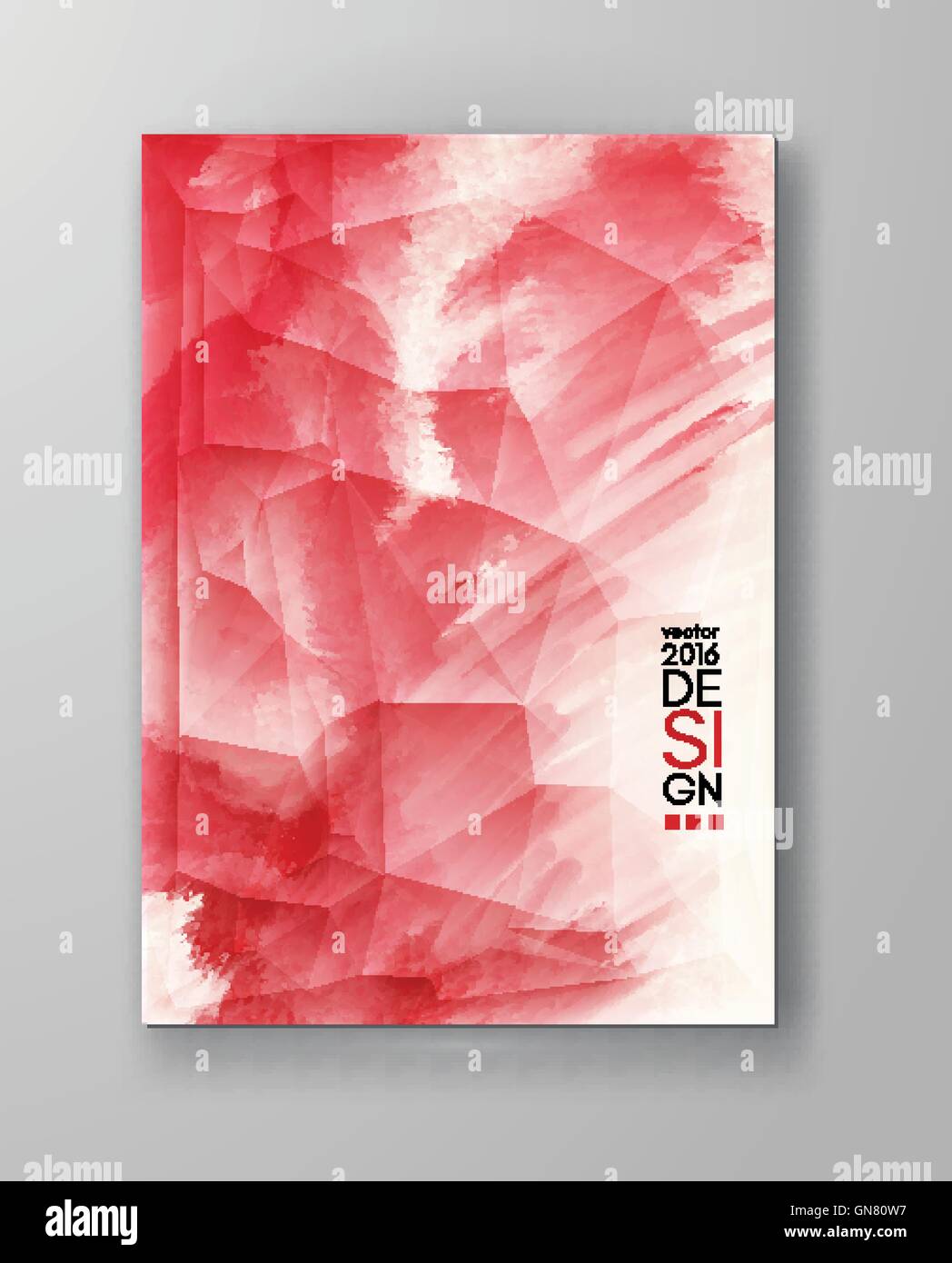 Brochure with Multicolored Blured Backgrounds Stock Vector Image & Art ...