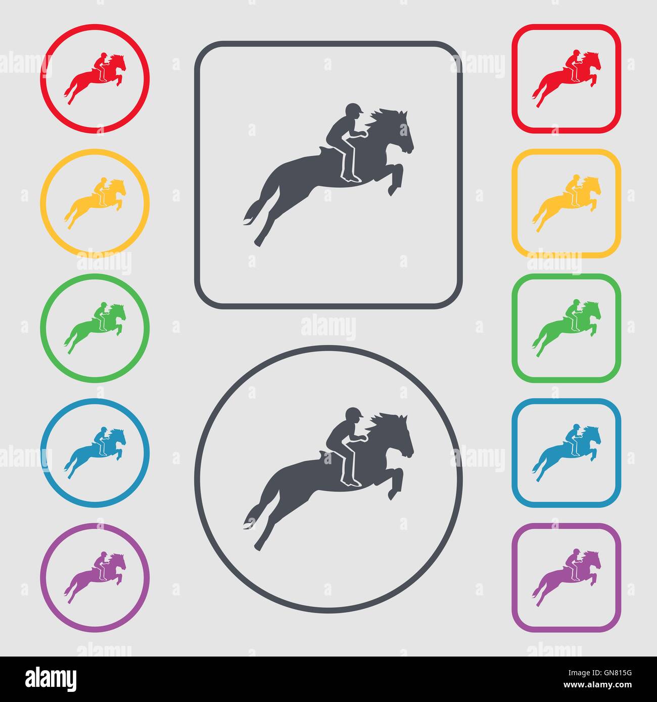 Horses hoof Stock Vector Images - Alamy