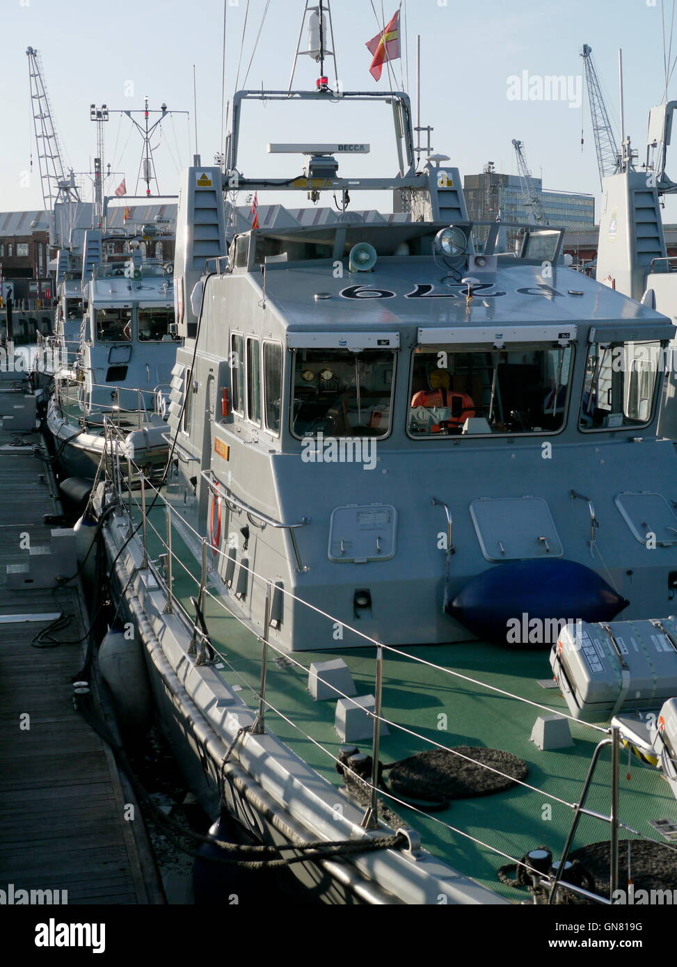 AJAXNETPHOTO. 29TH AUGUST, 2009. PORTSMOUTH, ENGLAND. - PATROL TRAINING ...