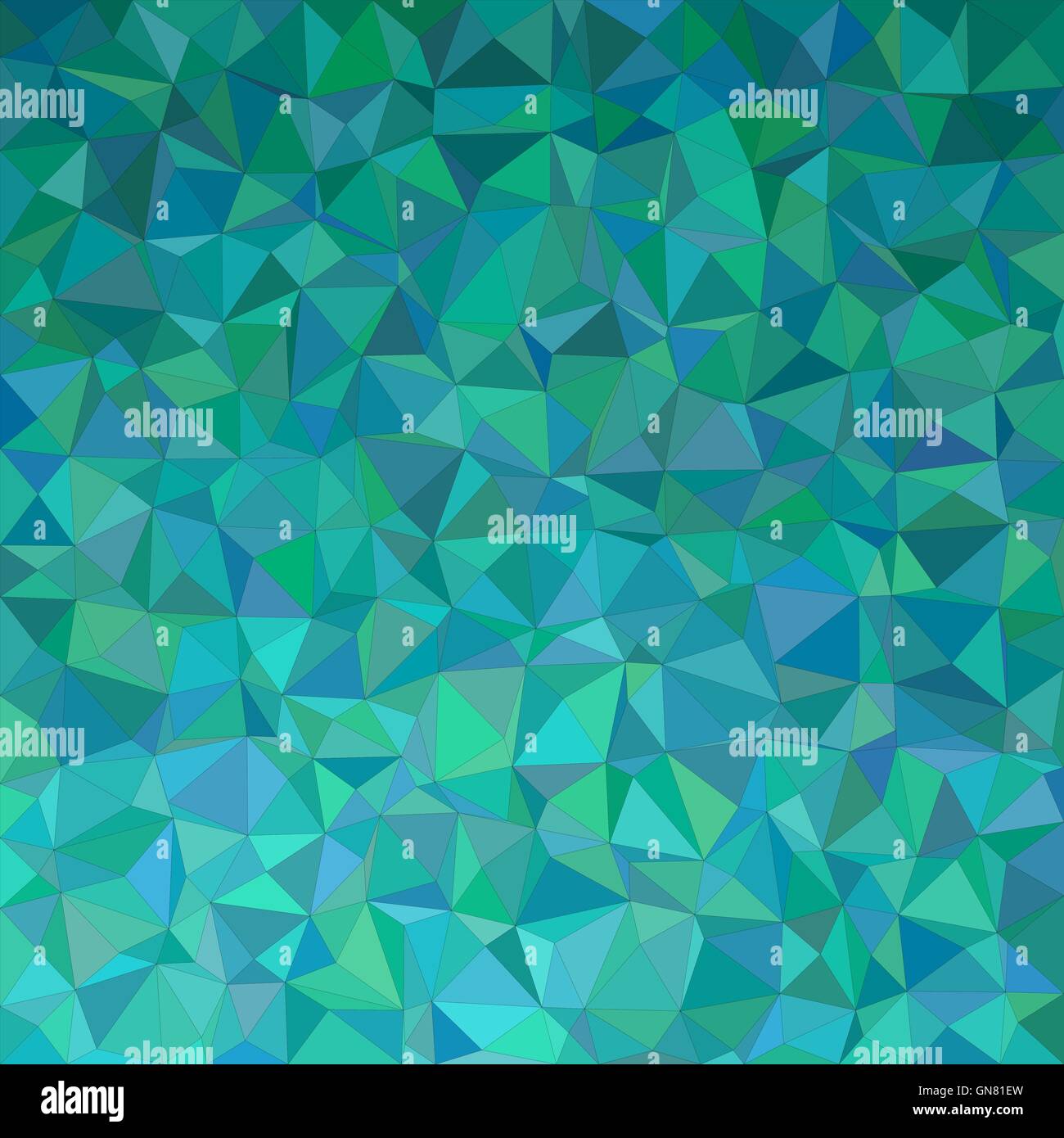 Teal irregular triangle mosaic background Stock Vector Image & Art - Alamy