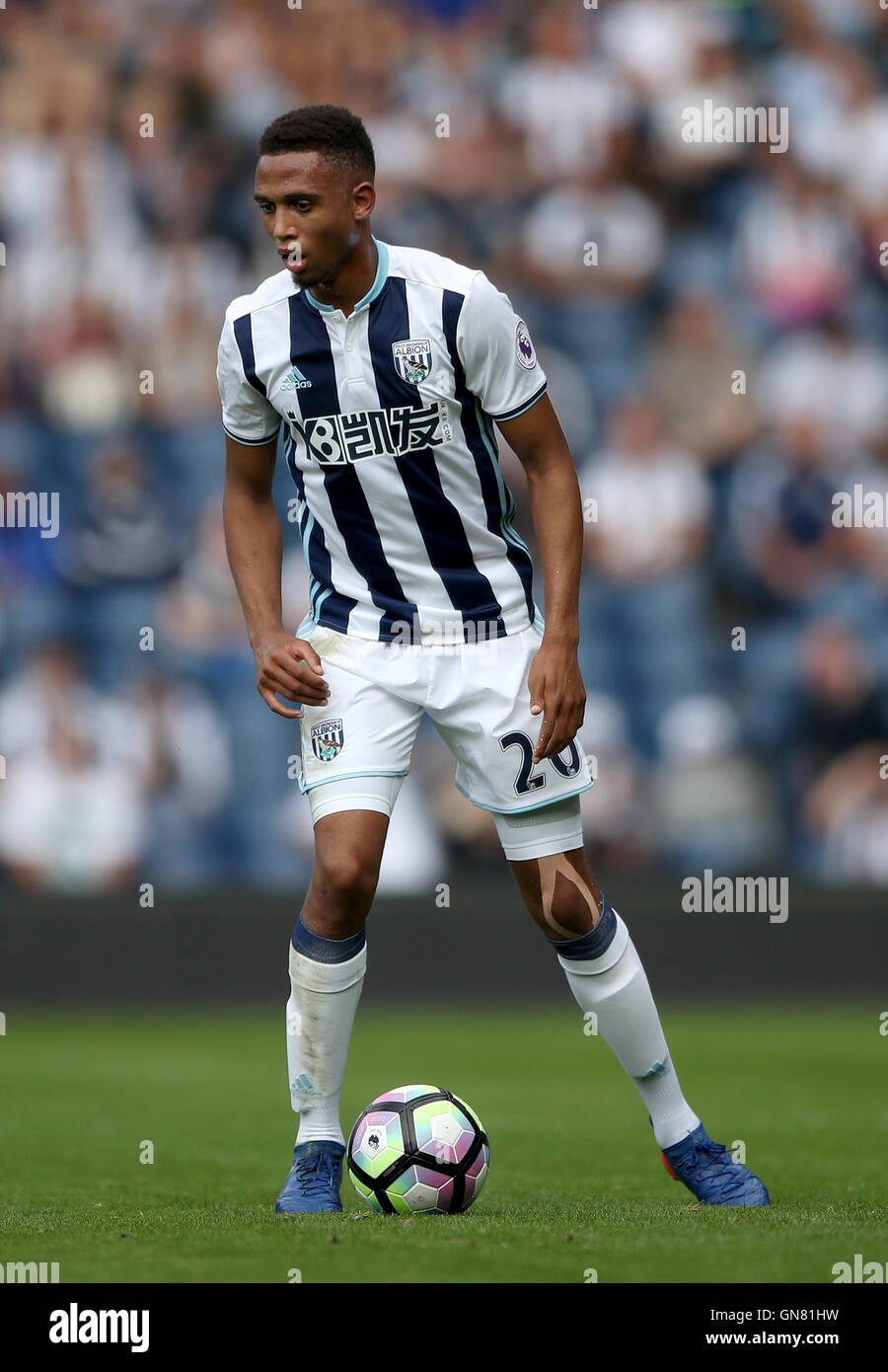 West Bromwich Albion's Brendan Galloway during the Premier League match ...