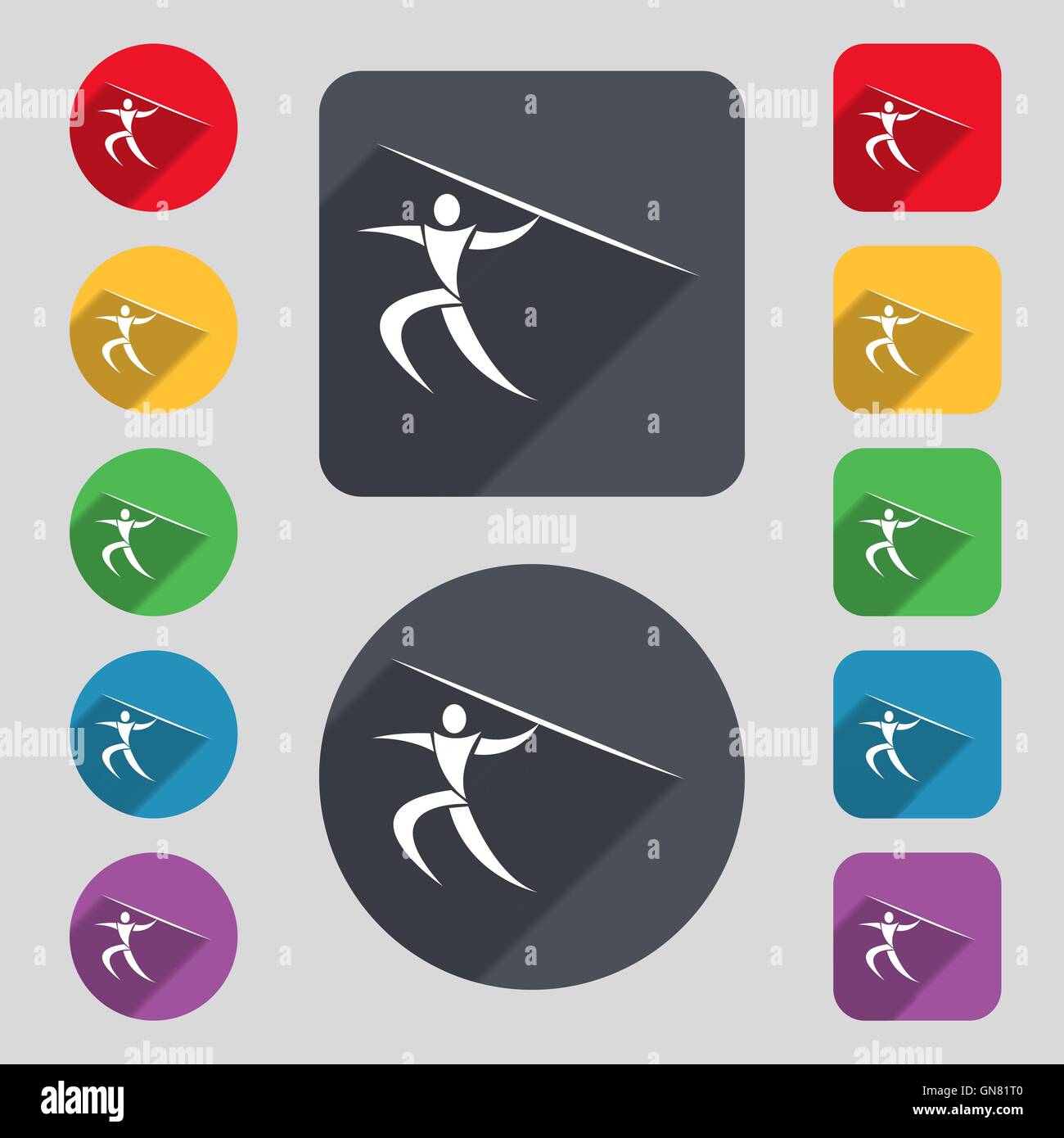 Throwing a shadow Stock Vector Images - Alamy