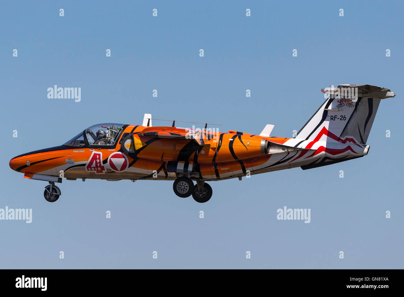 Saab 105 jet trainer austria hi-res stock photography and images - Alamy
