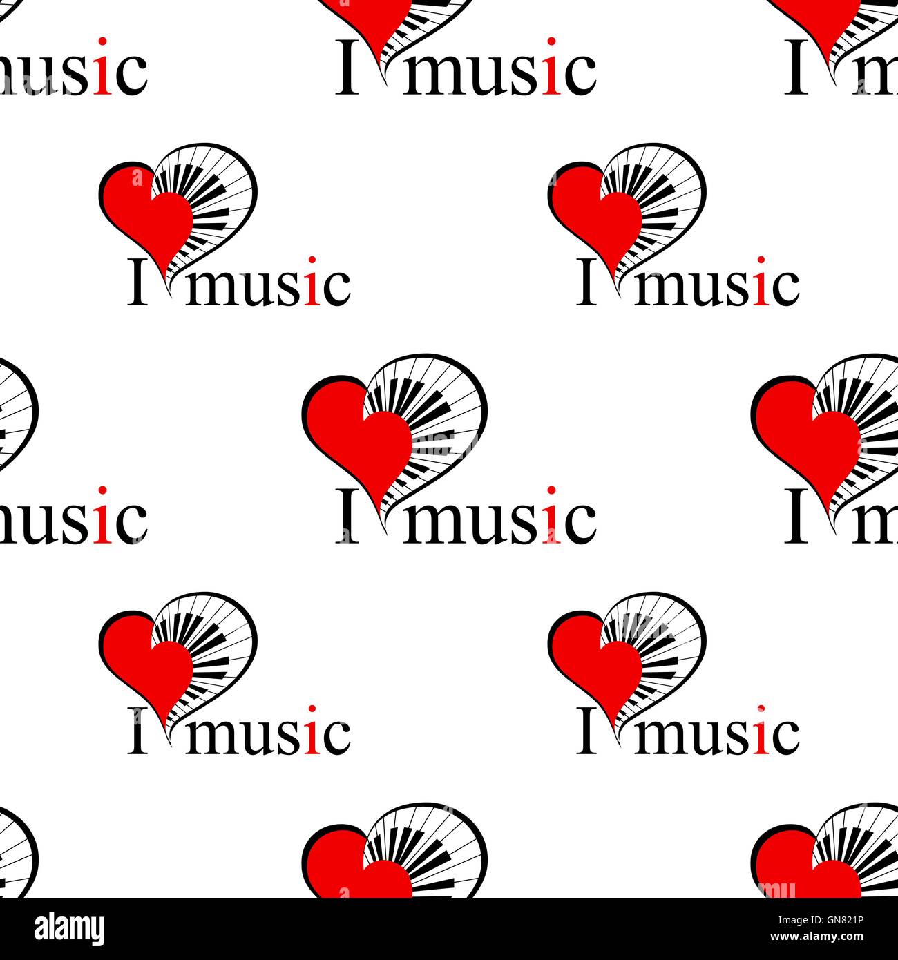 Music heart sign hi-res stock photography and images - Alamy