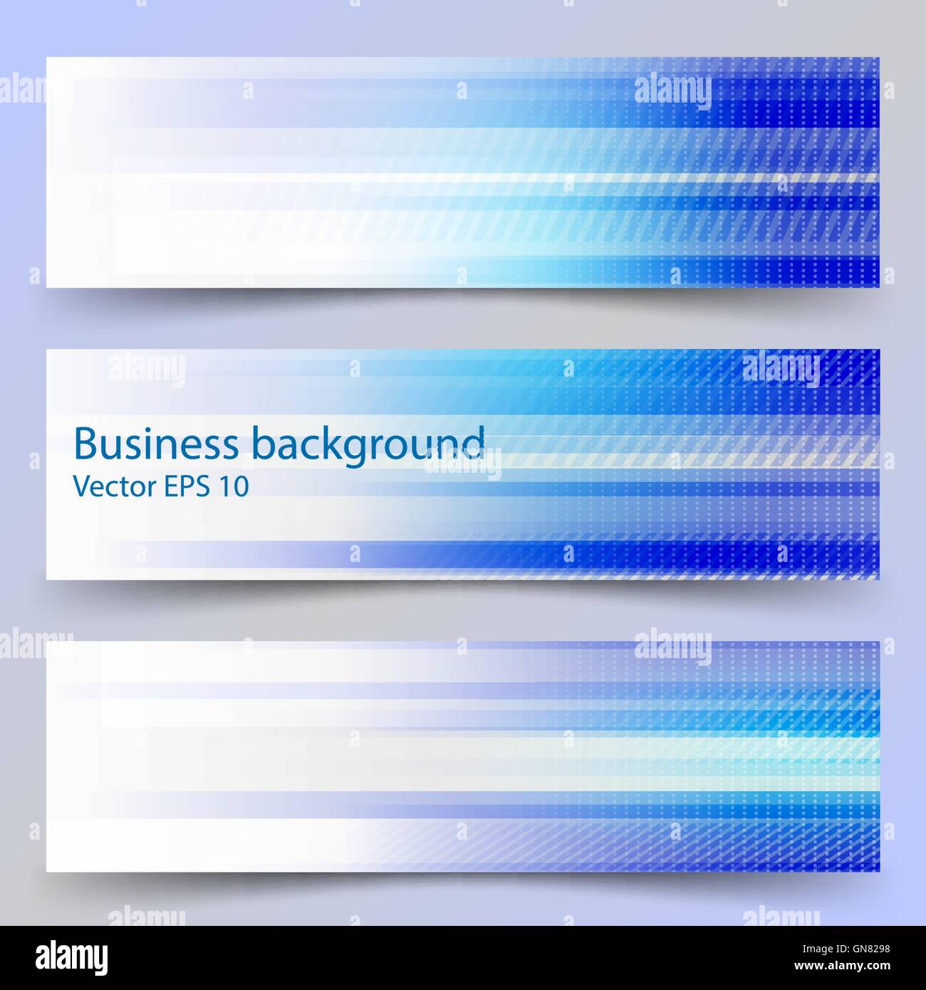 Concept business background. Set of 3 banners Stock Vector Image & Art ...