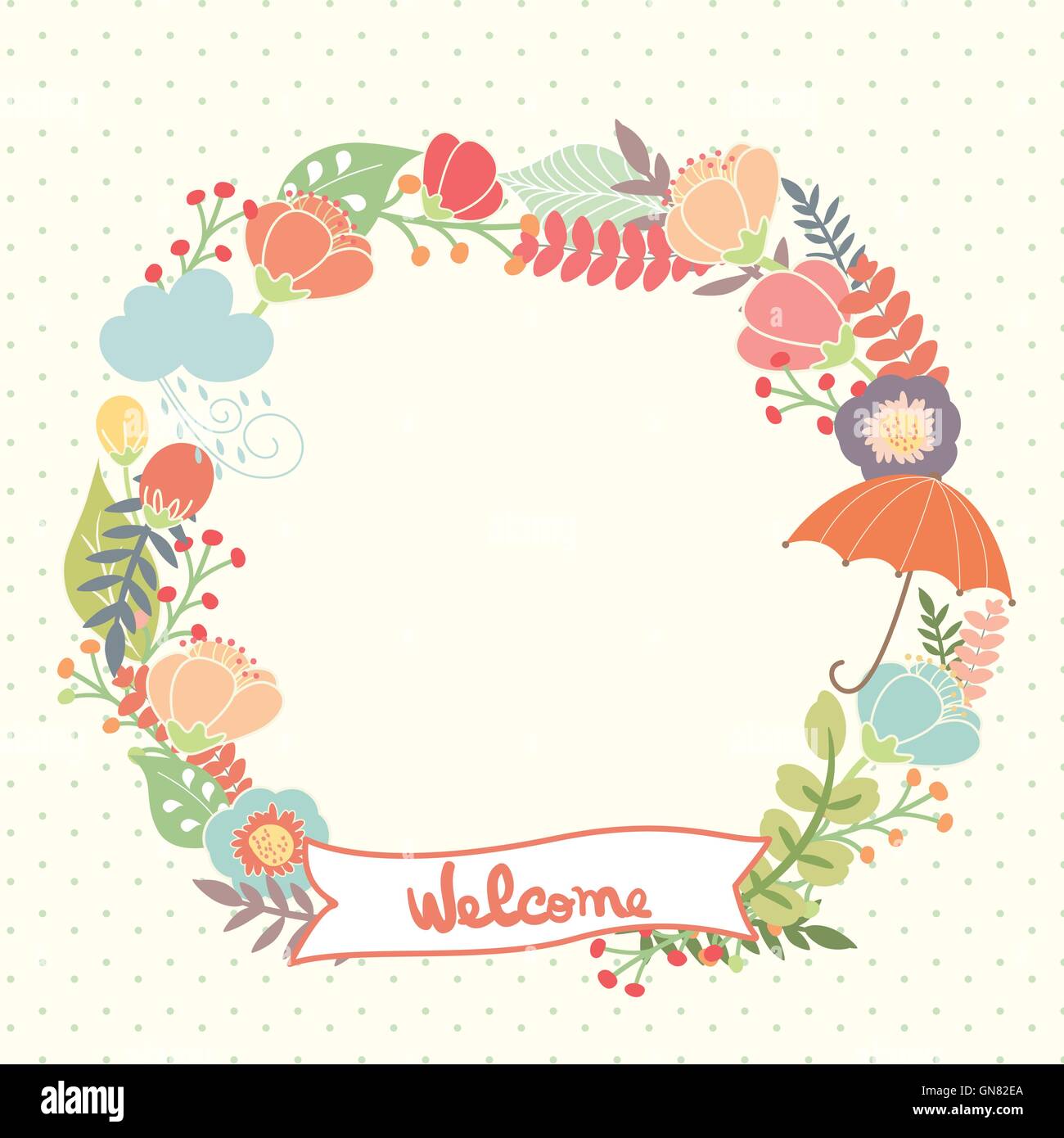 Floral back design Stock Vector Images - Alamy