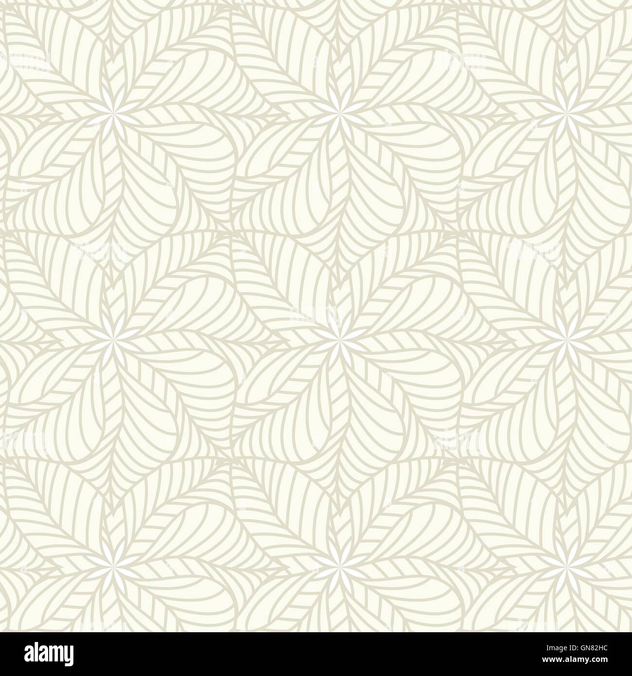 The geometric pattern of abstract leaves. Seamless background Stock ...