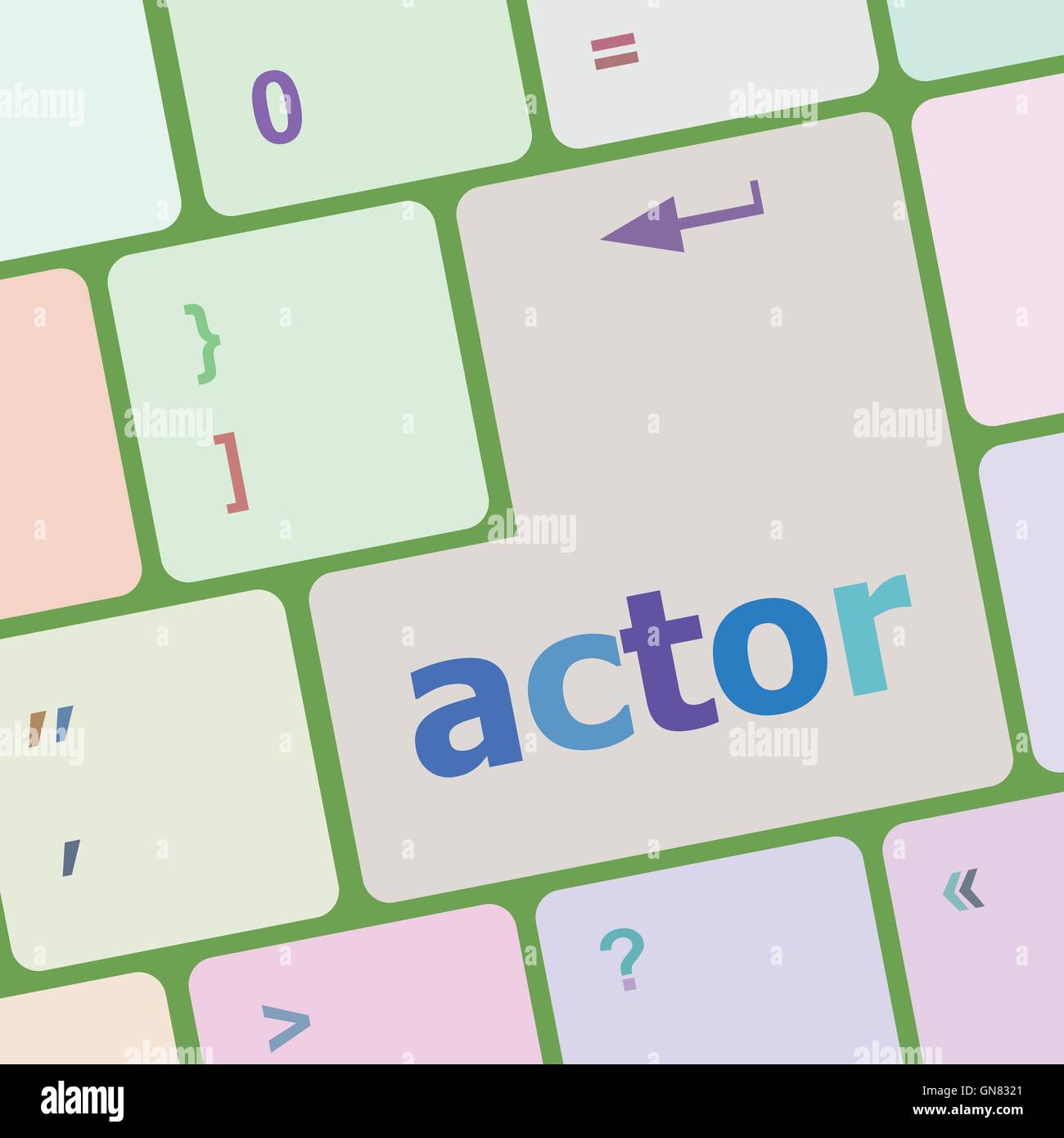 Keyboard activism Stock Vector Images - Alamy