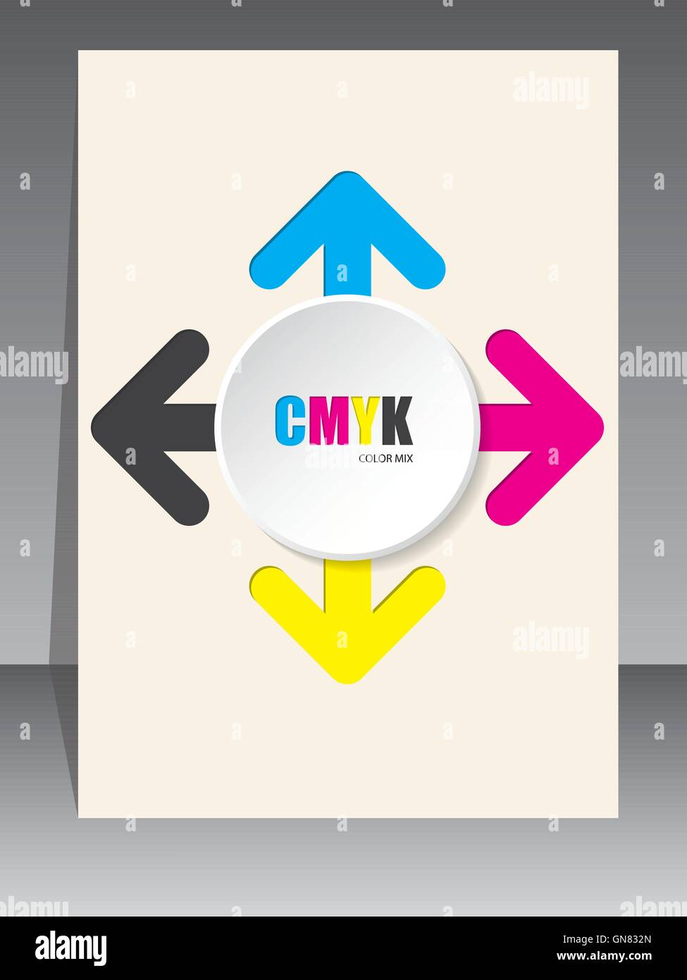Cmyk circle hi-res stock photography and images - Alamy