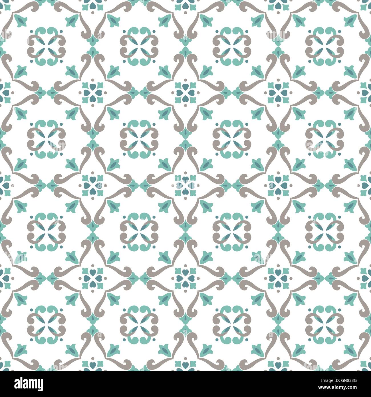 Vector ceramic tiles with seamless pattern Stock Vector Image & Art - Alamy