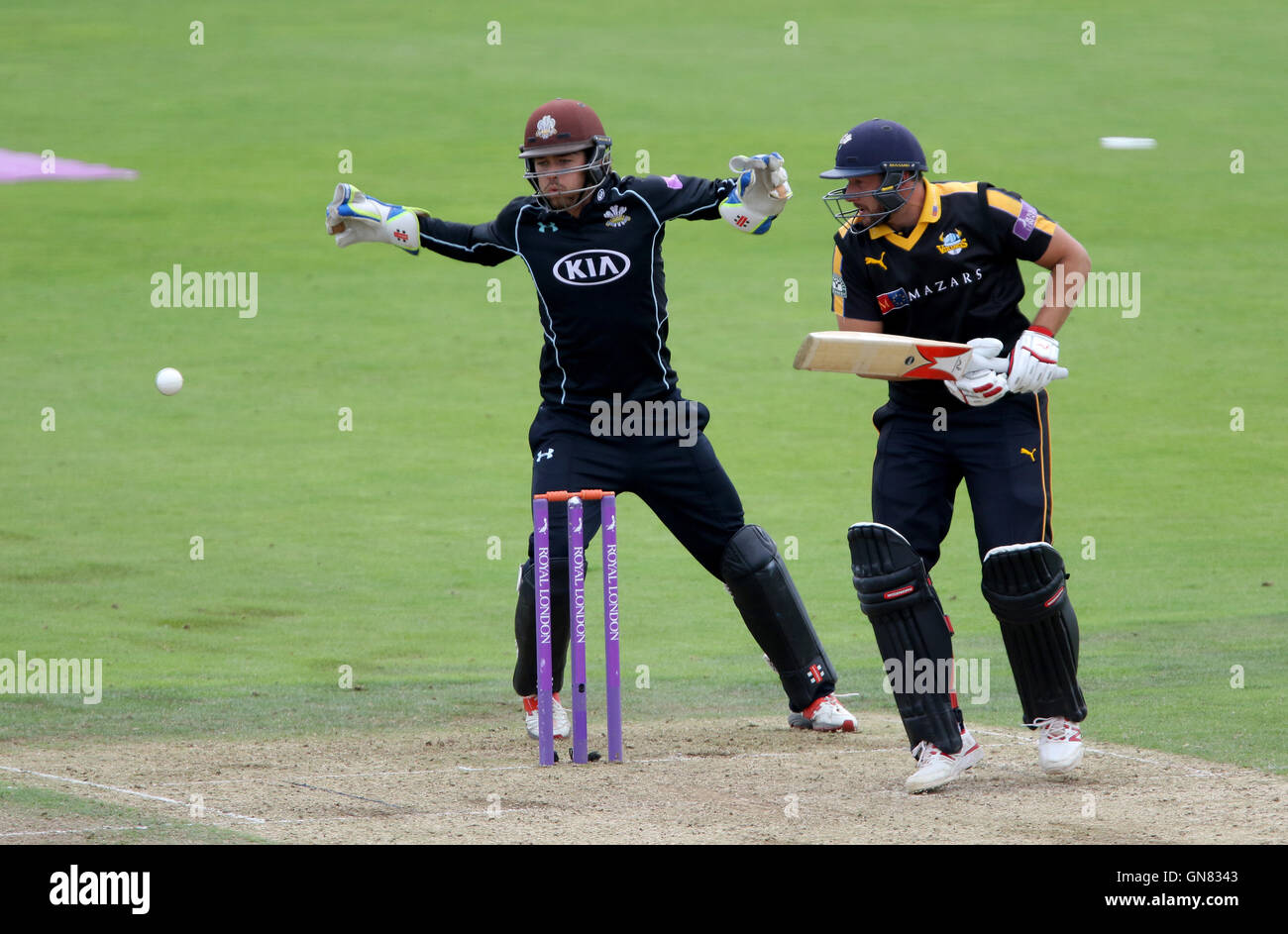 Yorkshires tim bresnan bats hi-res stock photography and images - Alamy