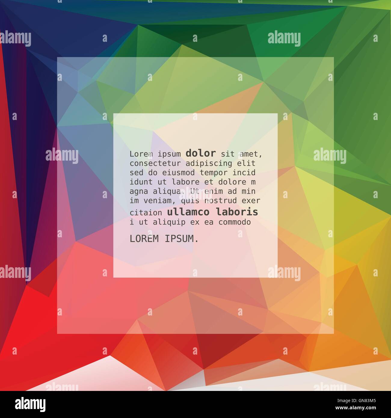 Colorful abstract design template Stock Vector Image & Art - Alamy