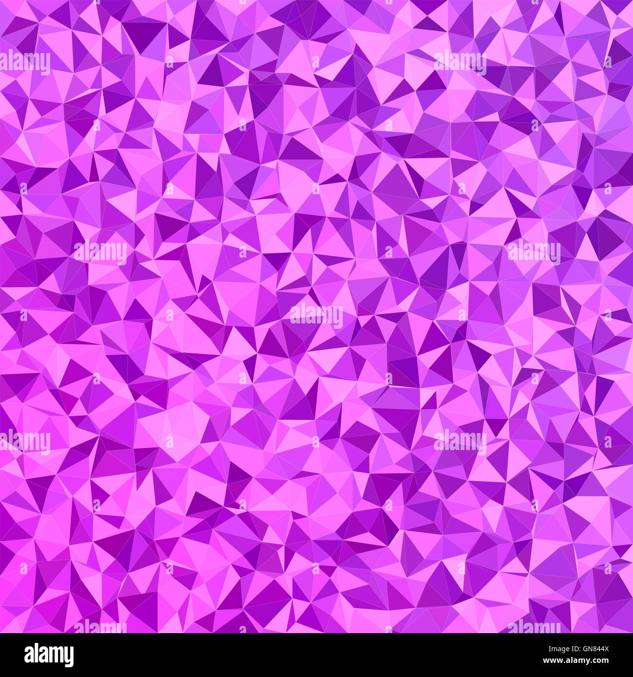 Pink Irregular Triangle Mosaic Background Design Stock Vector Image