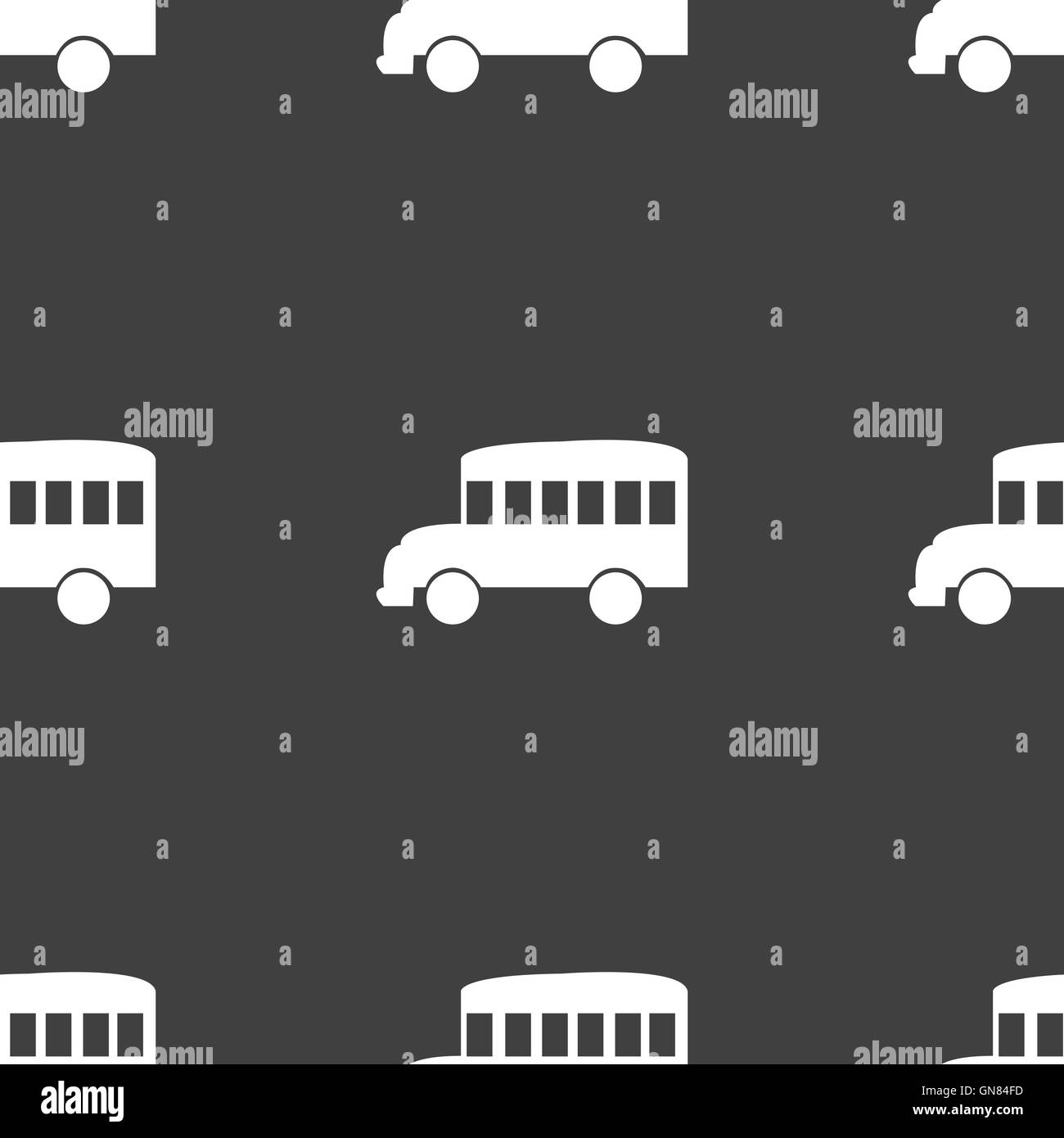 School bus vector Black and White Stock Photos & Images - Alamy
