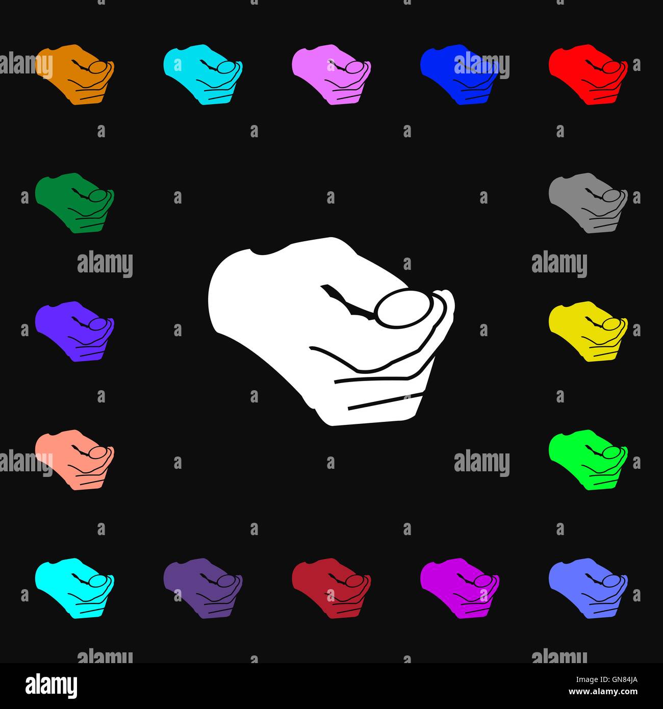 Tails coin Stock Vector Images - Alamy