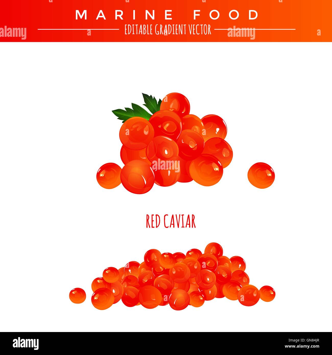 Fish caviar Stock Vector Images - Alamy