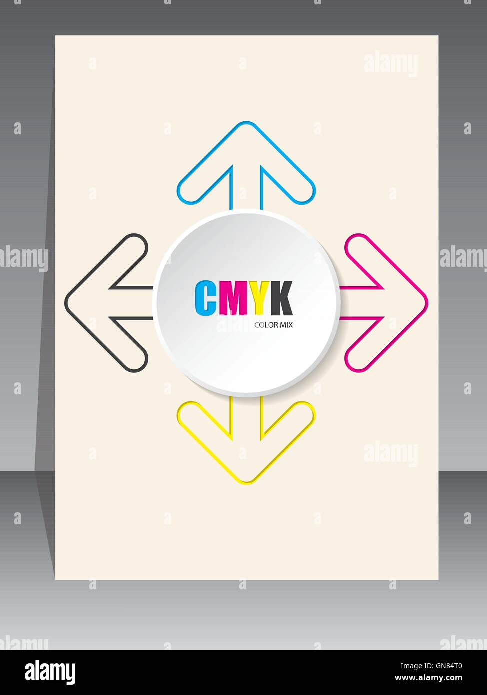 Cmyk Circle High Resolution Stock Photography and Images - Alamy