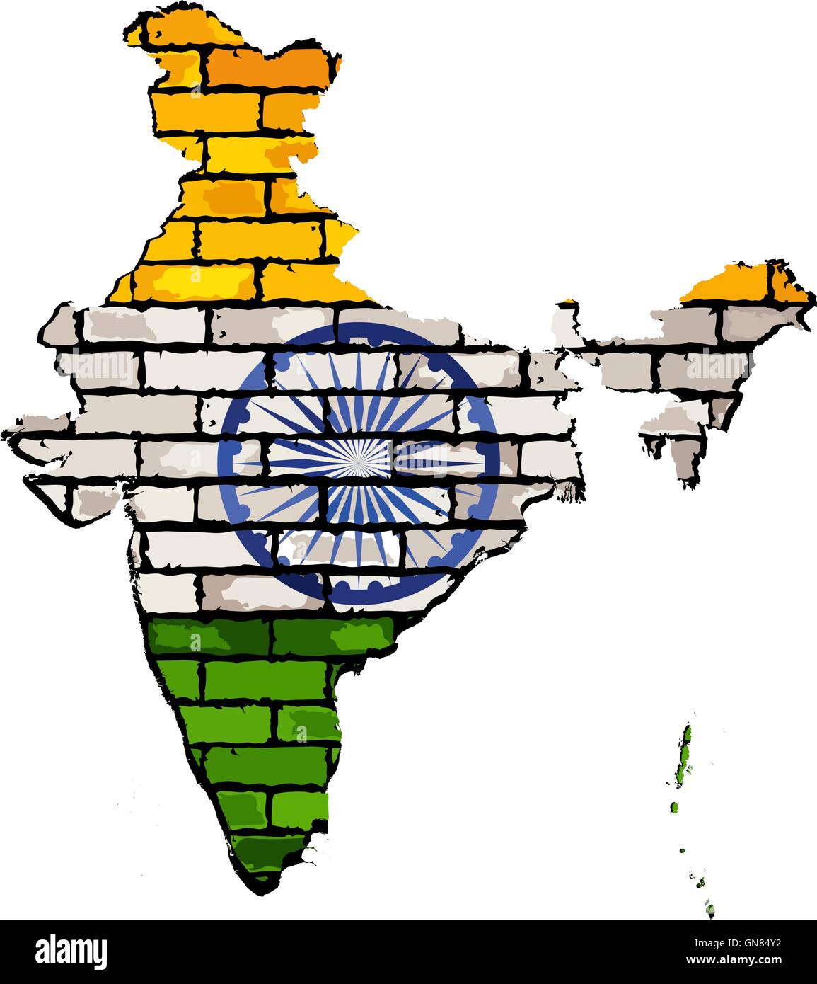 India Stock Vector Images - Alamy