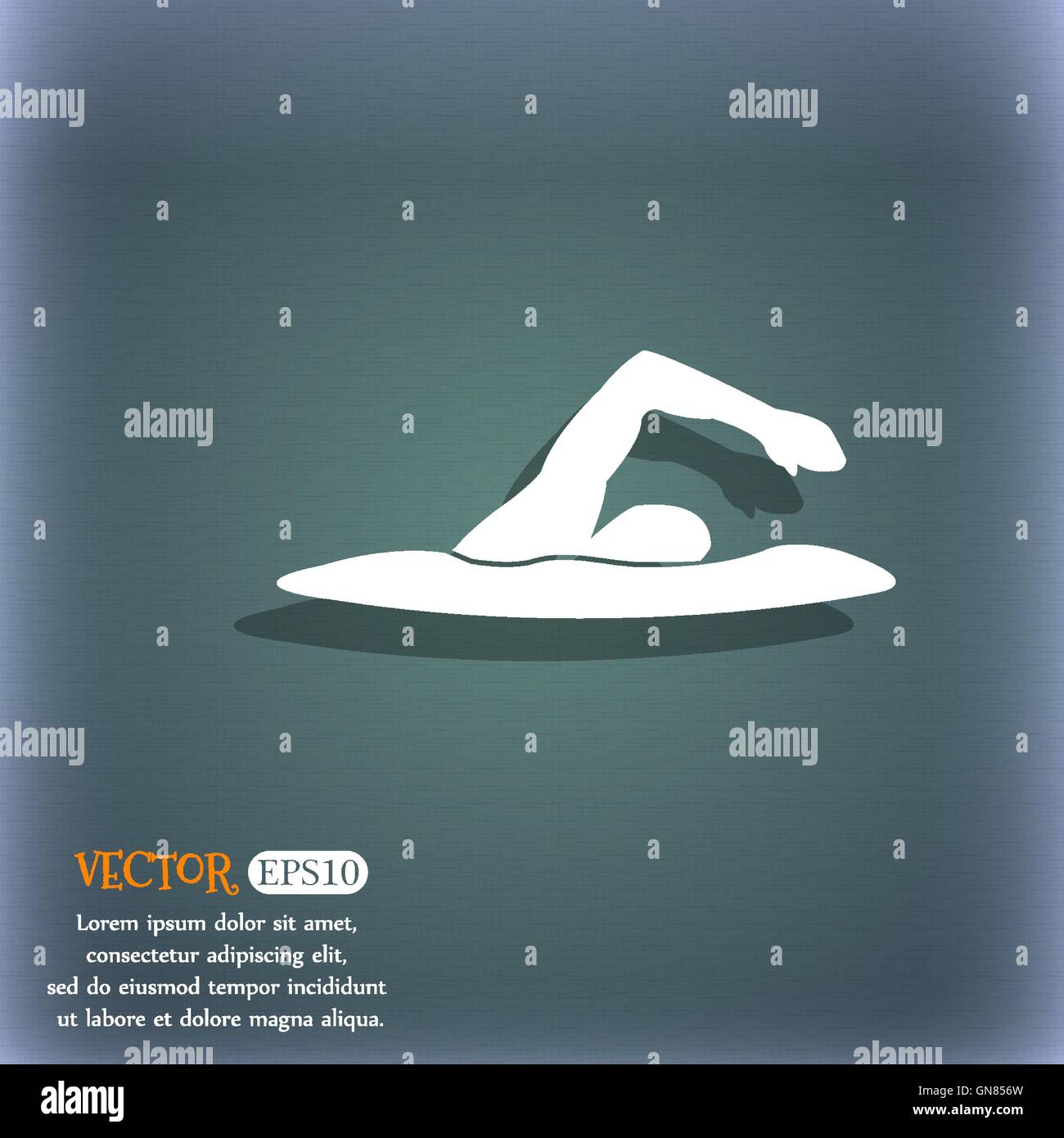 Blue human figure on Stock Vector Images - Alamy