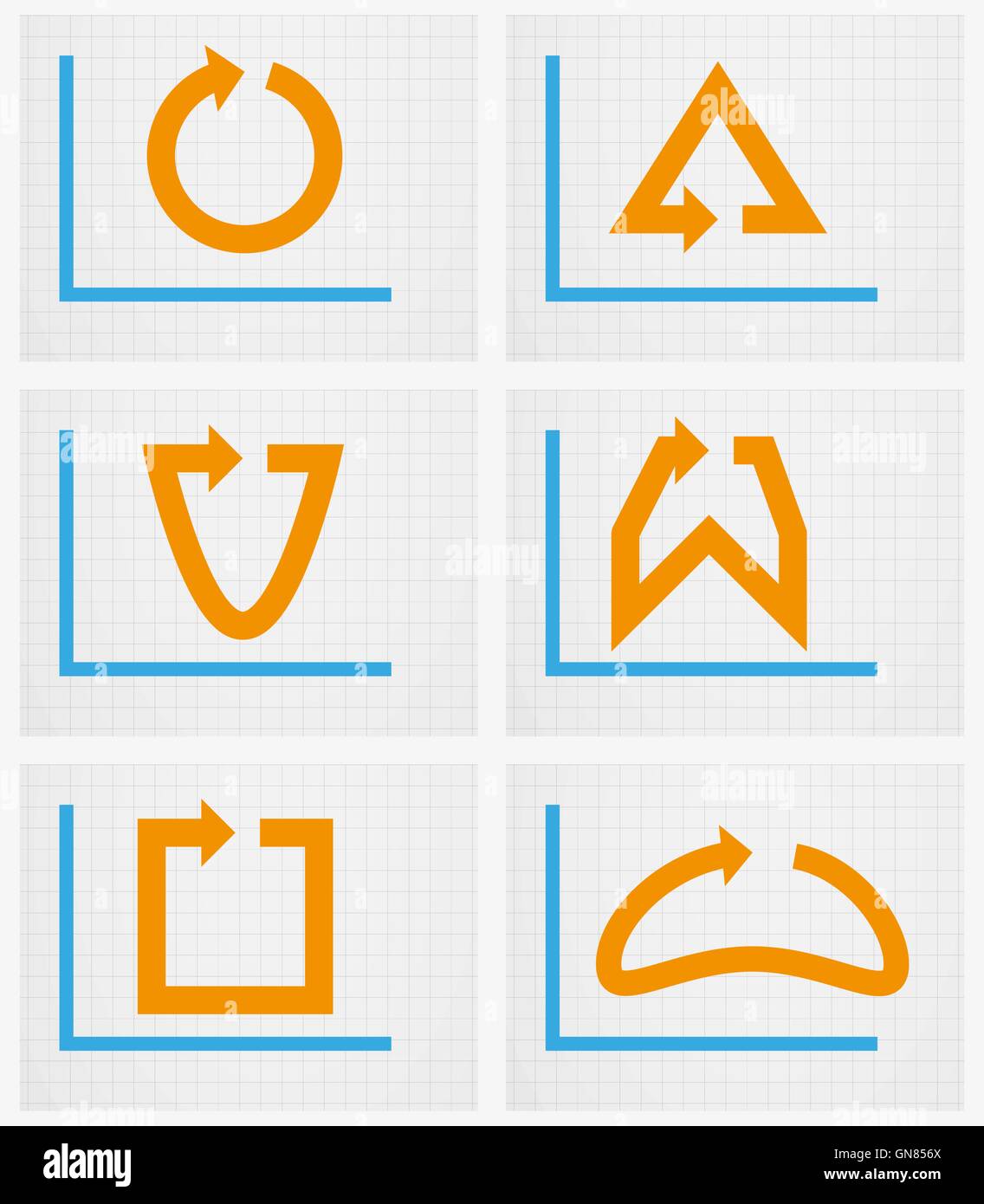 Arrow graph chart hi-res stock photography and images - Alamy