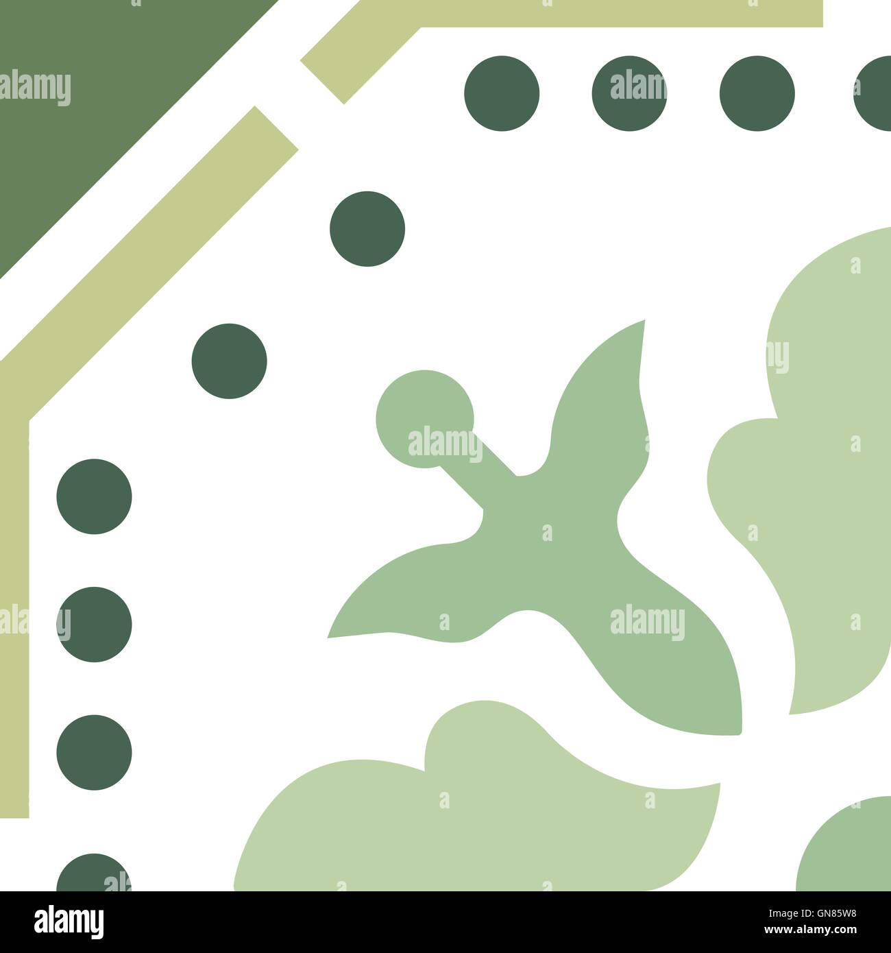 Vector ceramic tiles with seamless pattern Stock Vector Image & Art - Alamy