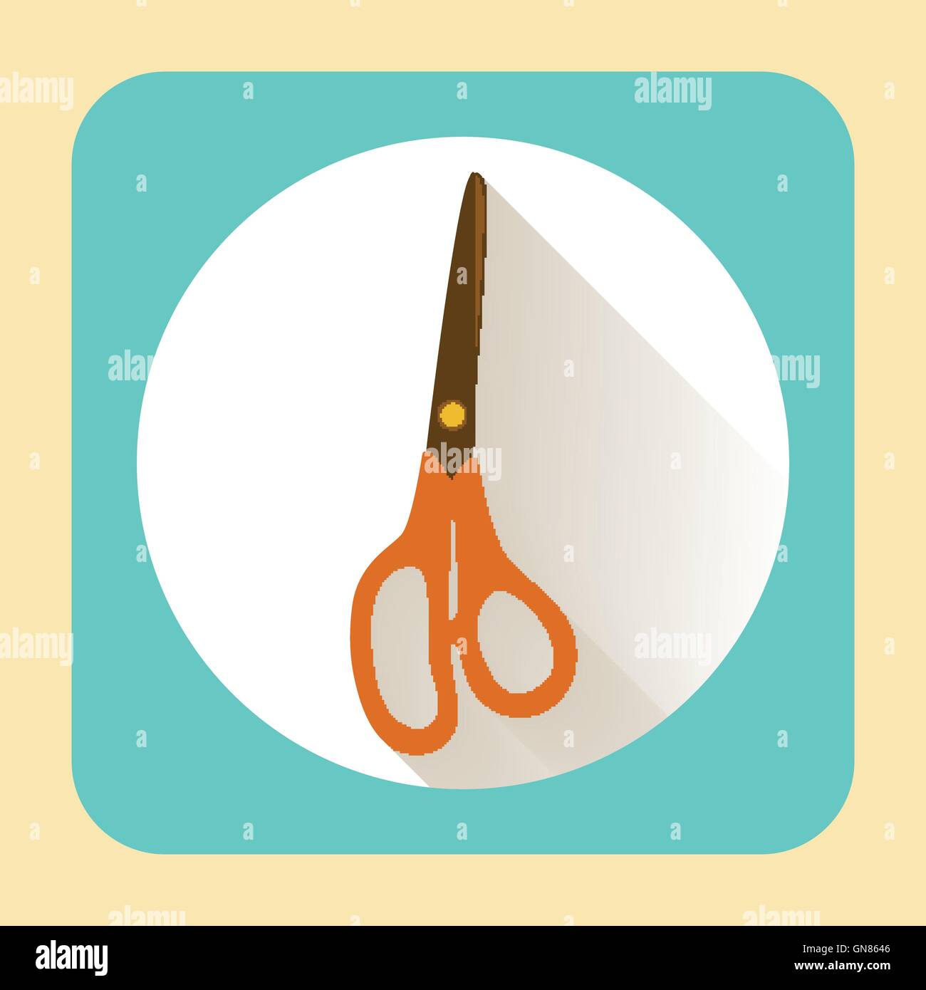 Food scissors vector hi-res stock photography and images - Alamy