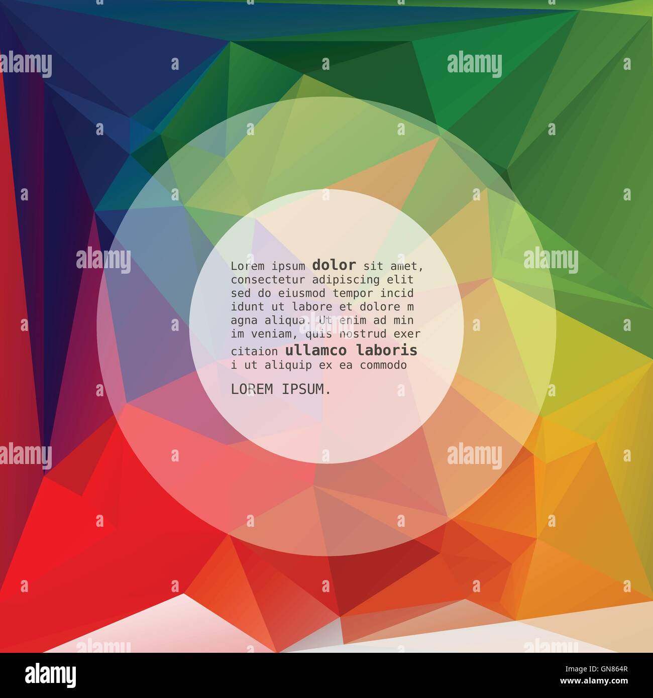 Colorful abstract design template Stock Vector Image & Art - Alamy