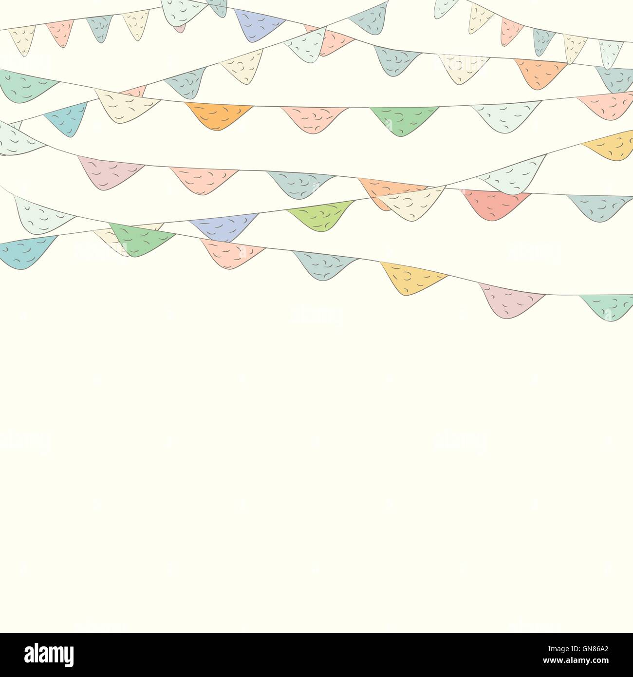 Bunting background Stock Vector Images - Alamy