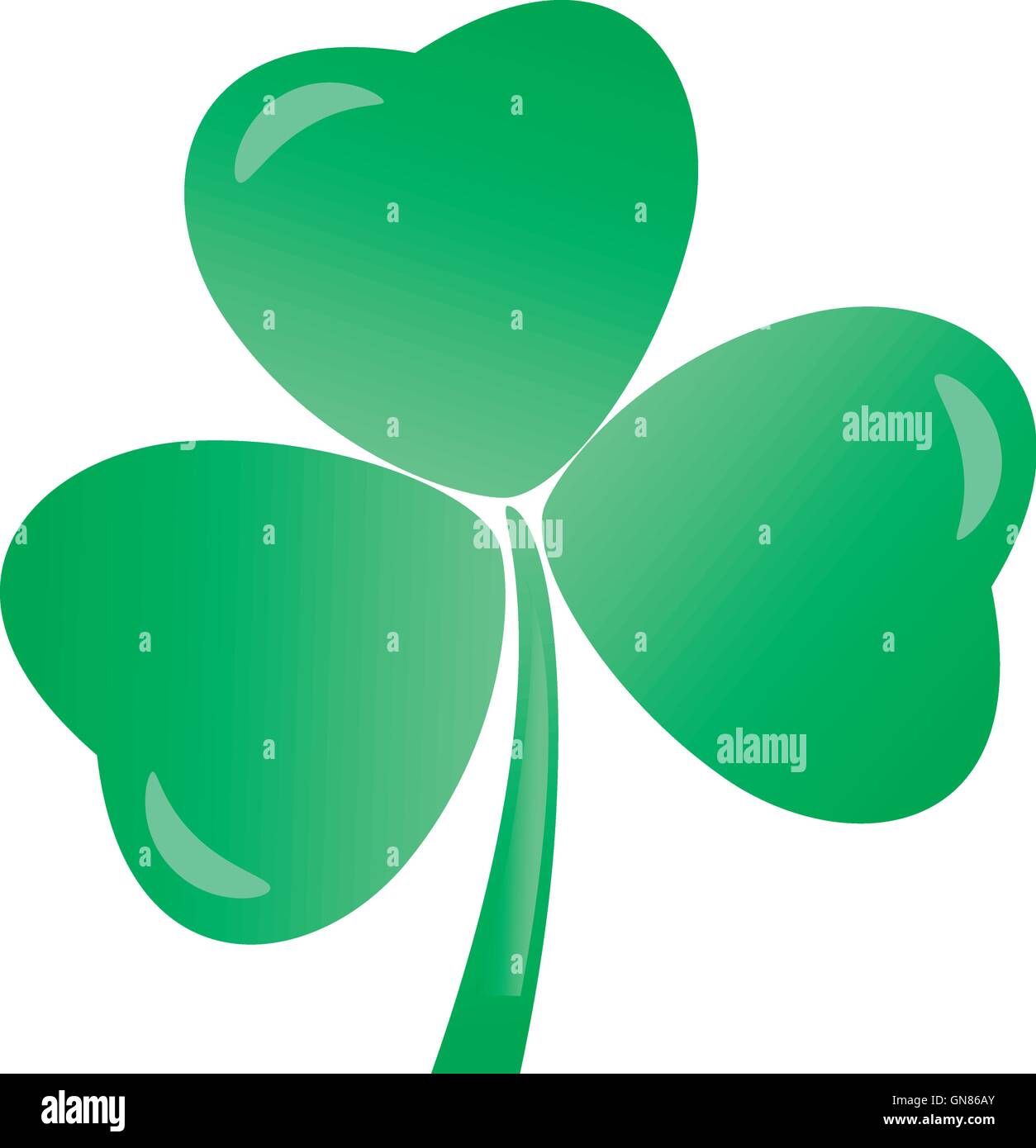 Vector Shamrock Icon Stock Vector Image & Art - Alamy