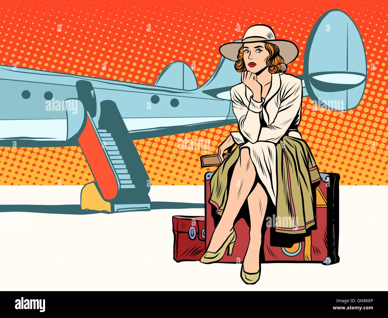 Lady porter Stock Vector Images - Alamy