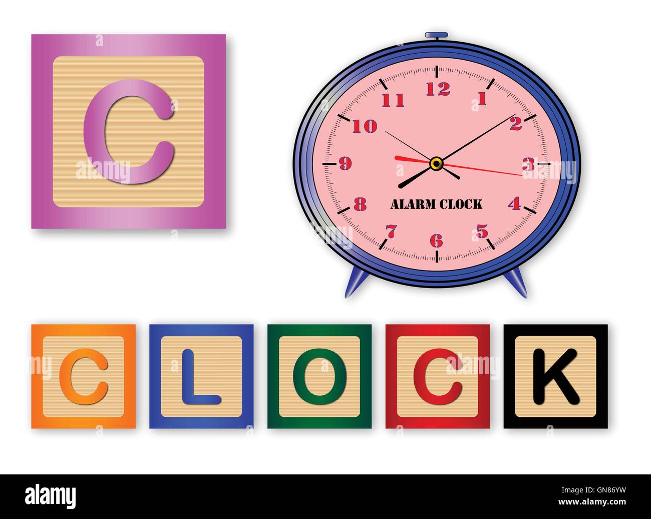 C child Stock Vector Images - Alamy