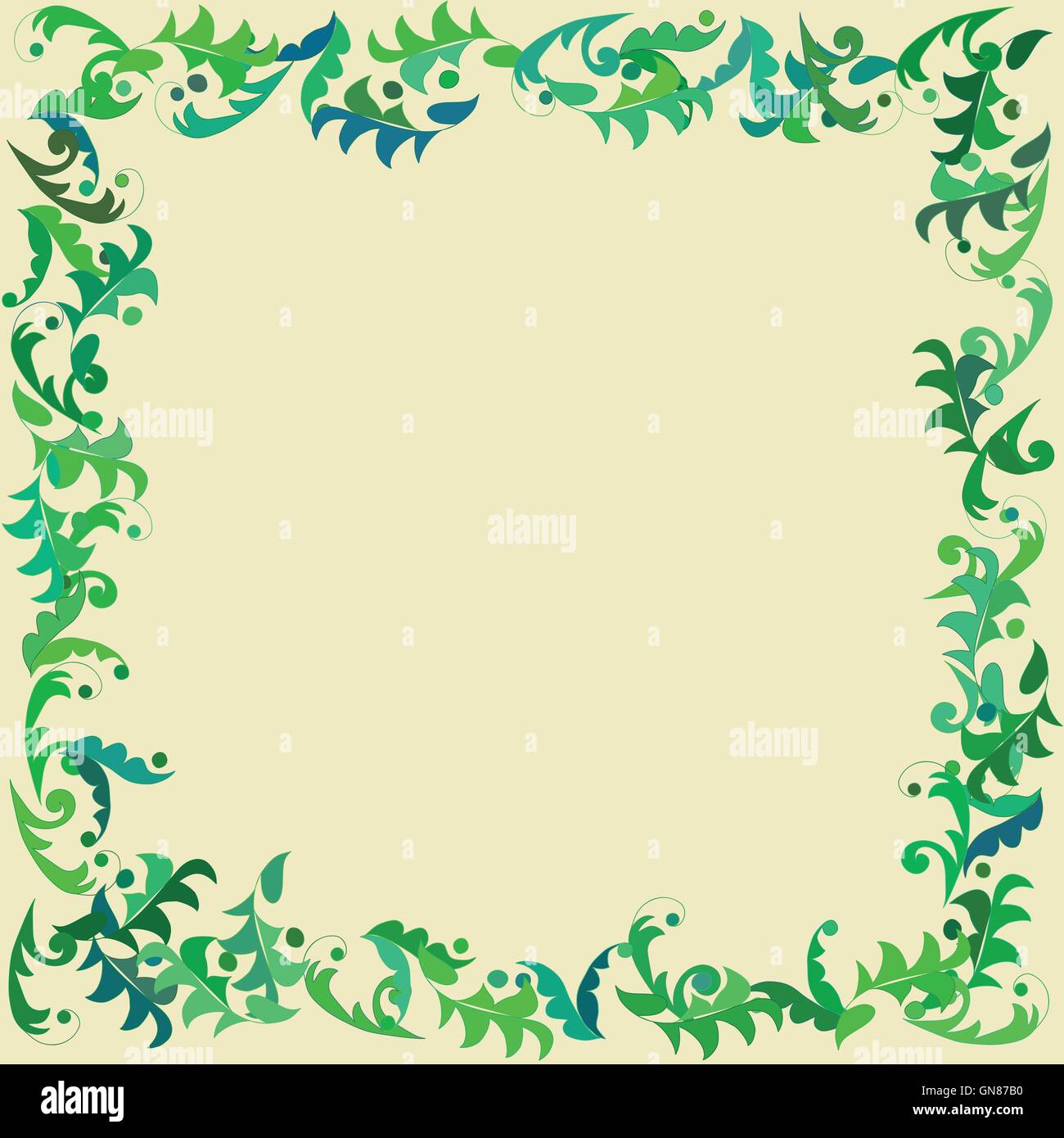 Vector square card warm Stock Vector Images - Alamy