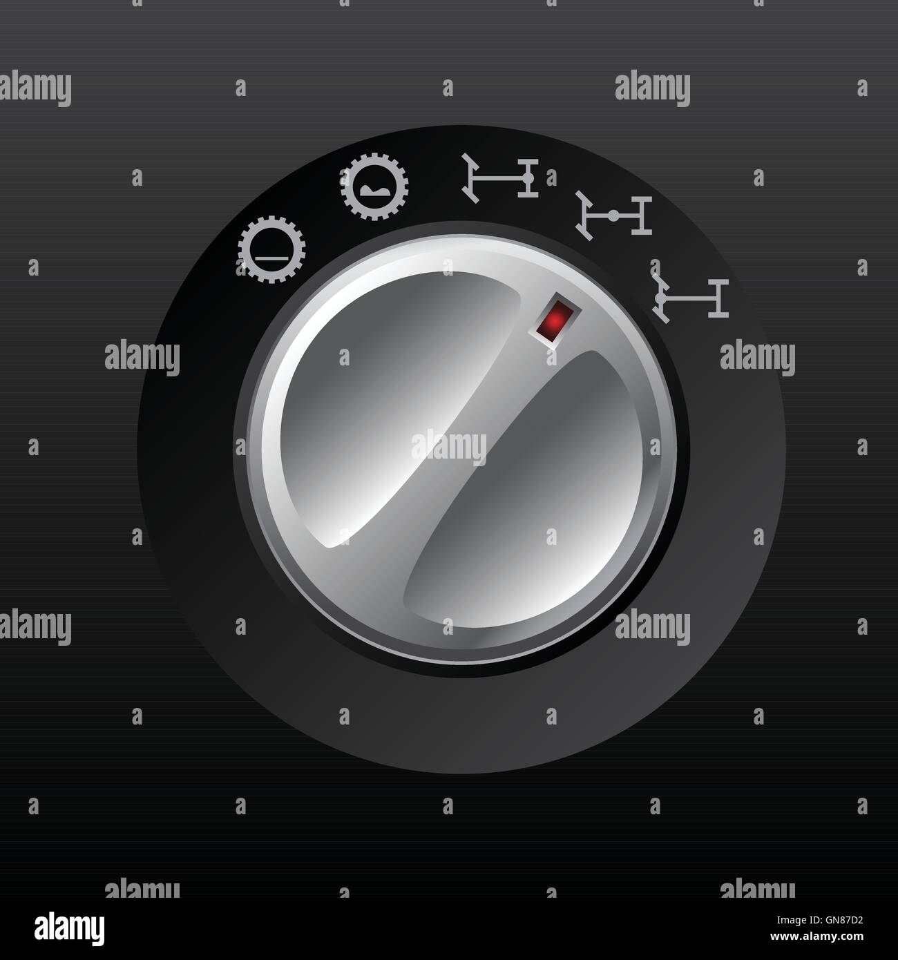 Black manual transmission Stock Vector Images - Alamy