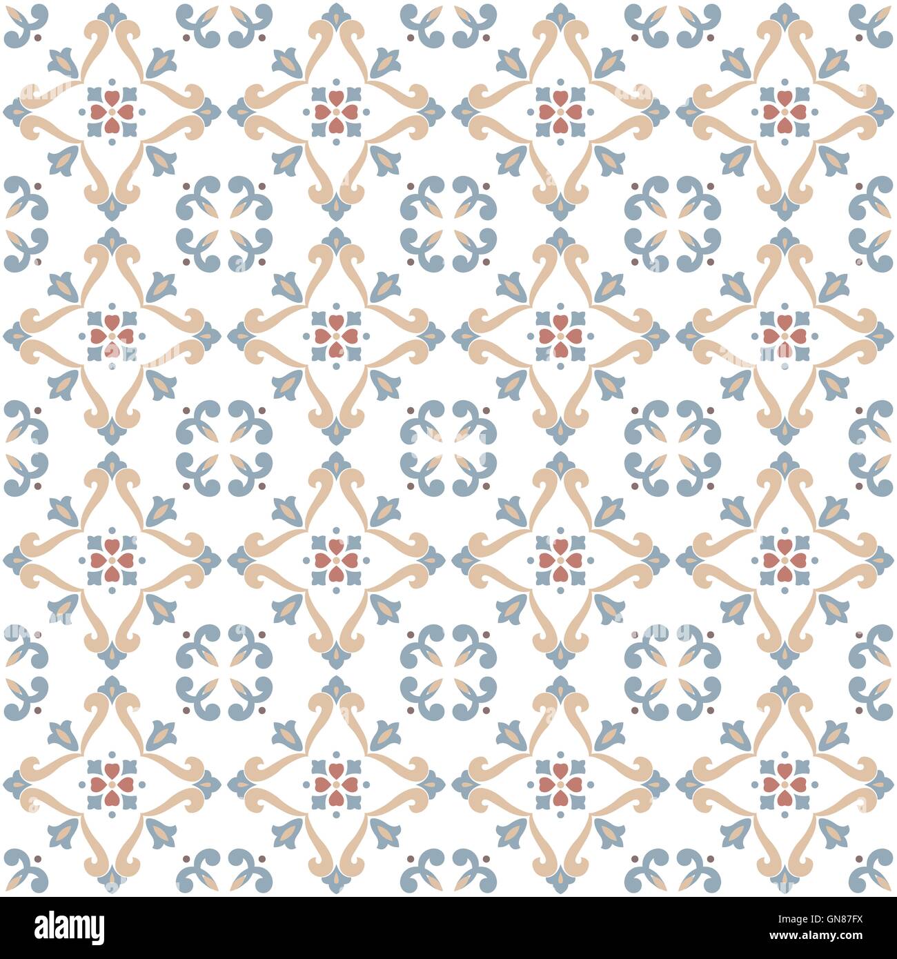 Vector ceramic tiles with seamless pattern Stock Vector Image & Art - Alamy