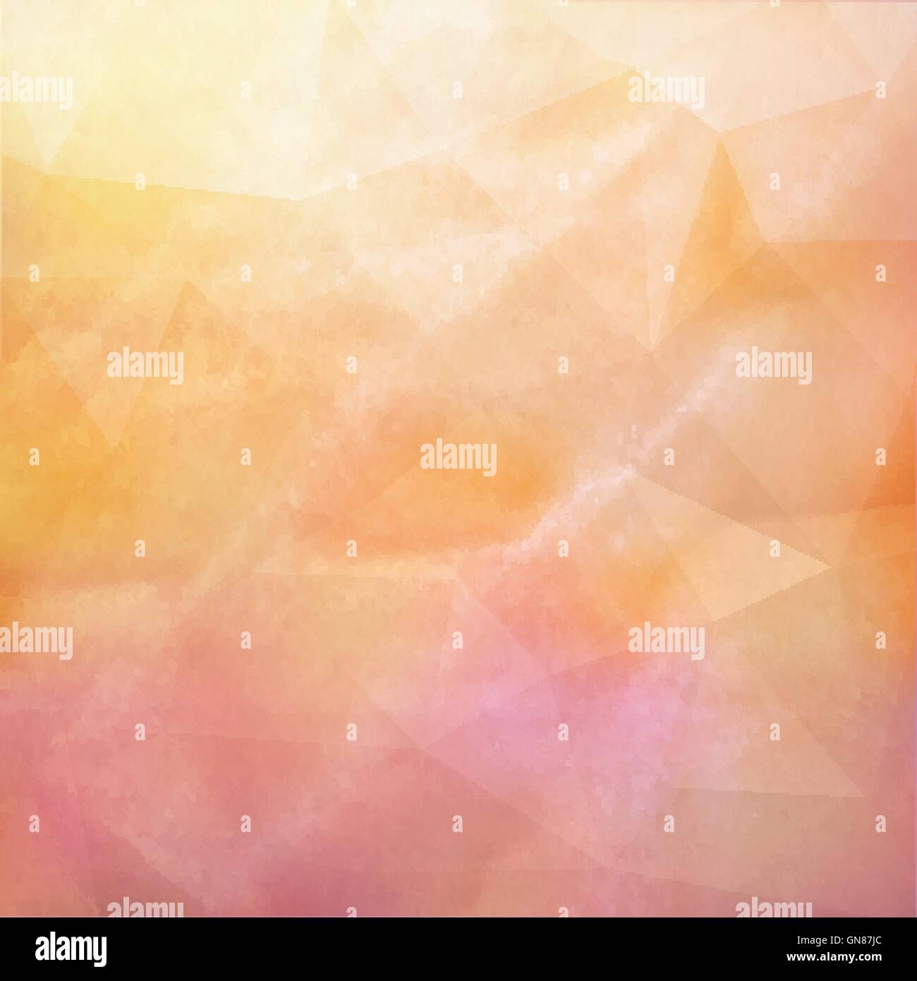 Grunge retro vintage paper texture on triangles background, vect Stock ...