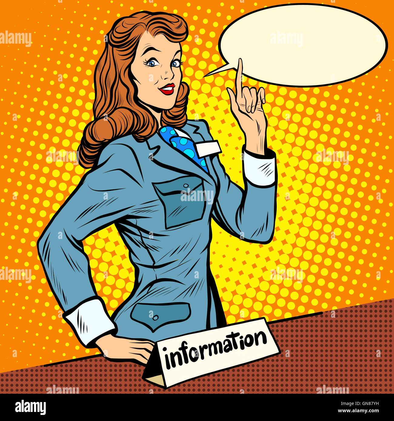 Help desk airport Stock Vector Images - Alamy