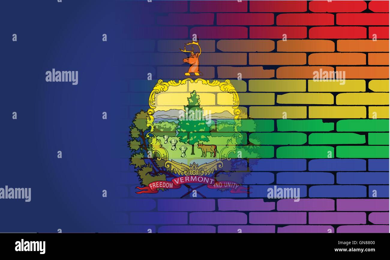Vermont state flag Stock Vector Images - Alamy