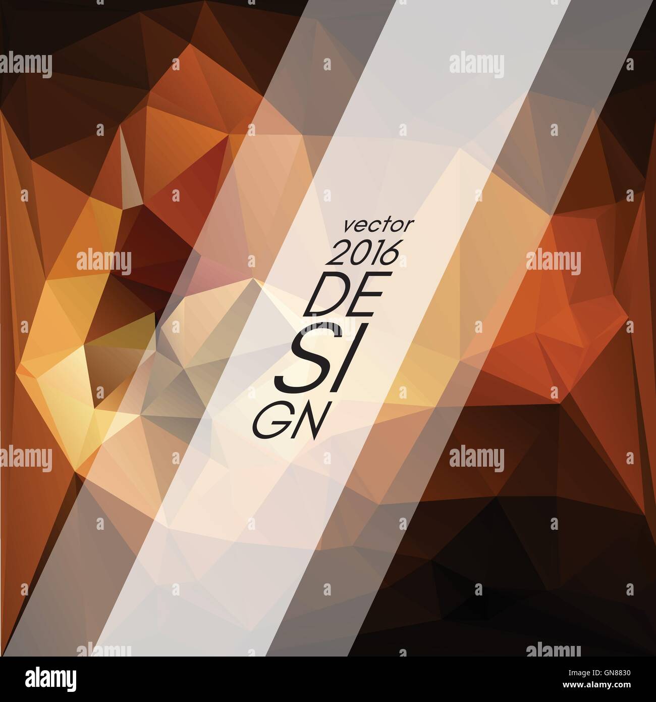 Geometric Triangular Abstract Vector Background Stock Vector Image ...