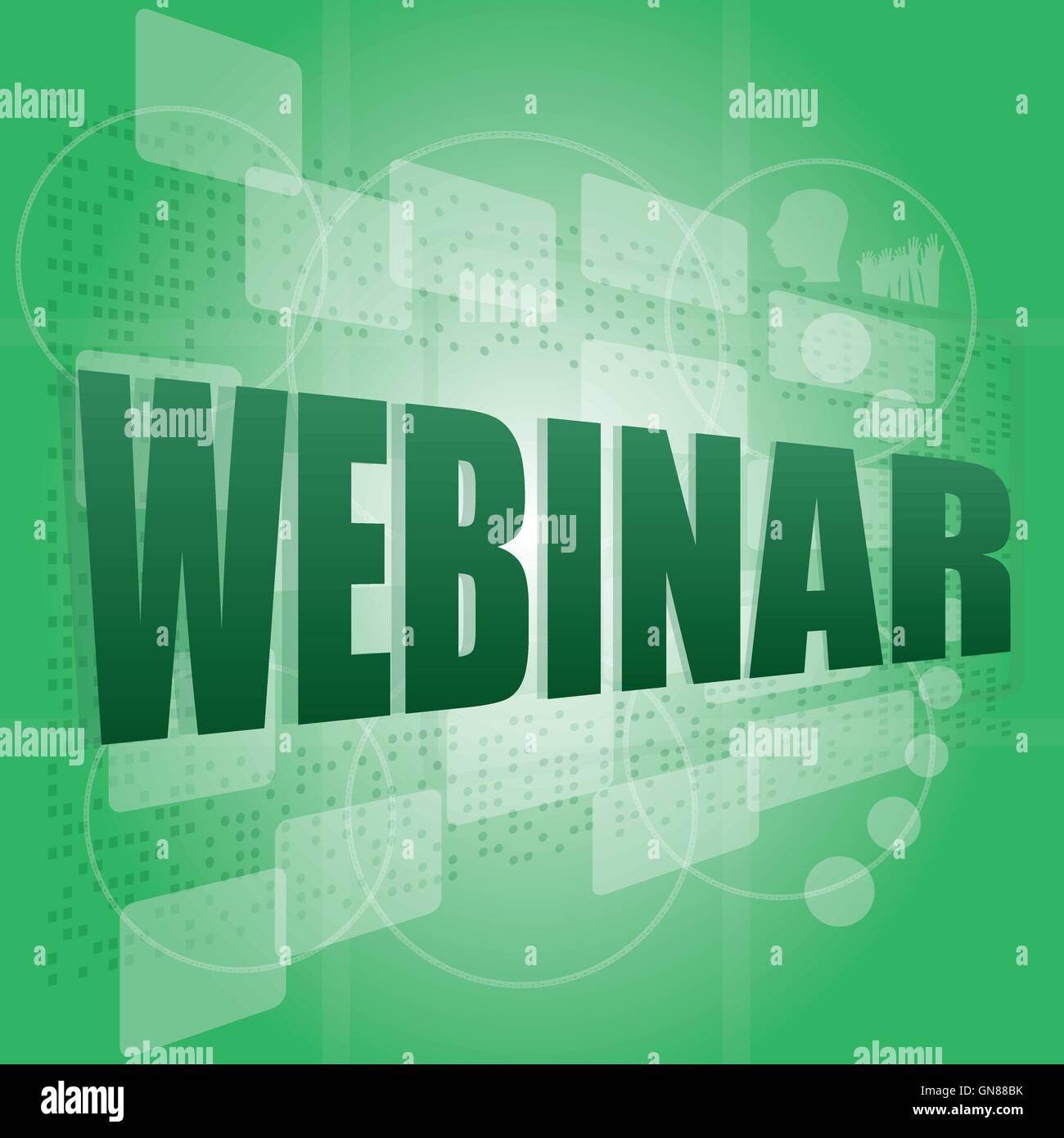 Screen data interface binary Stock Vector Images - Alamy