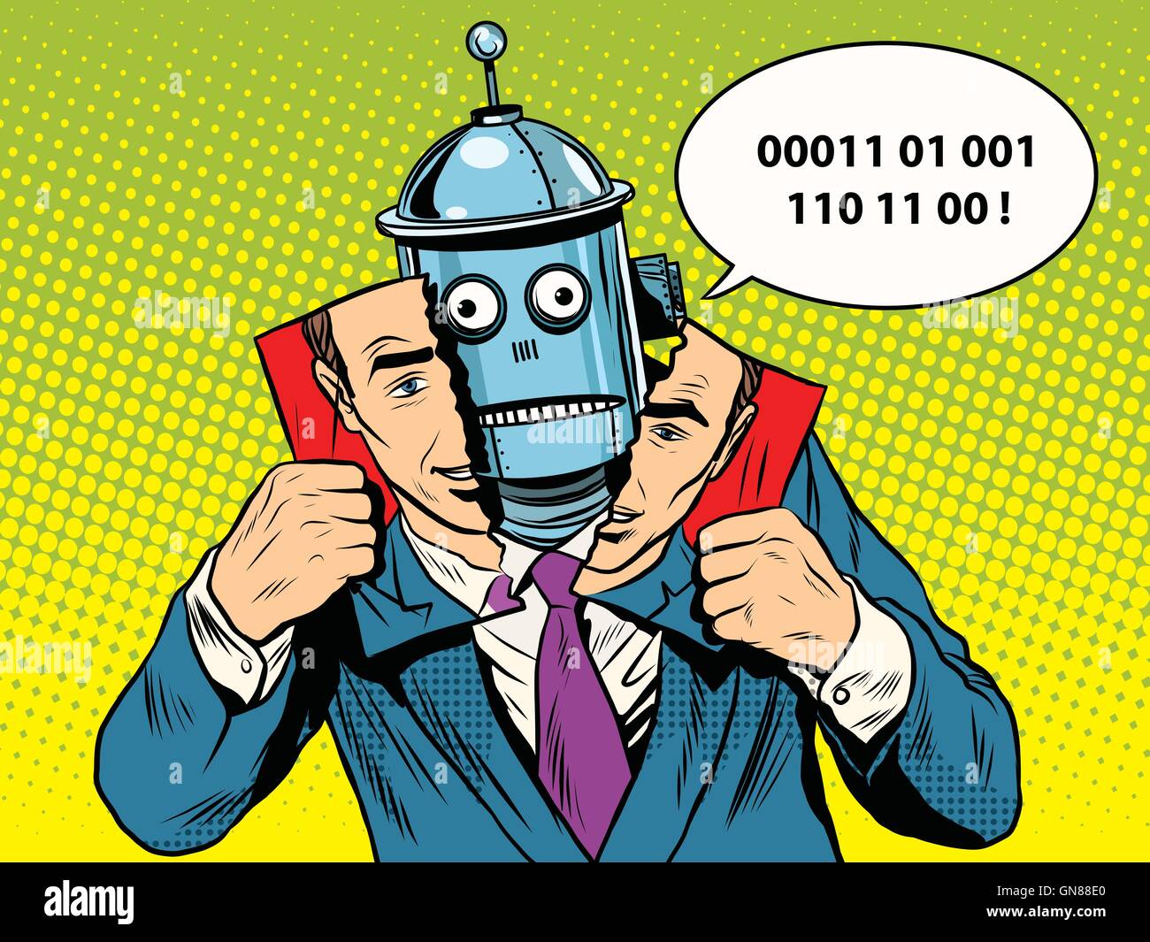 Software robot Stock Vector Images - Alamy