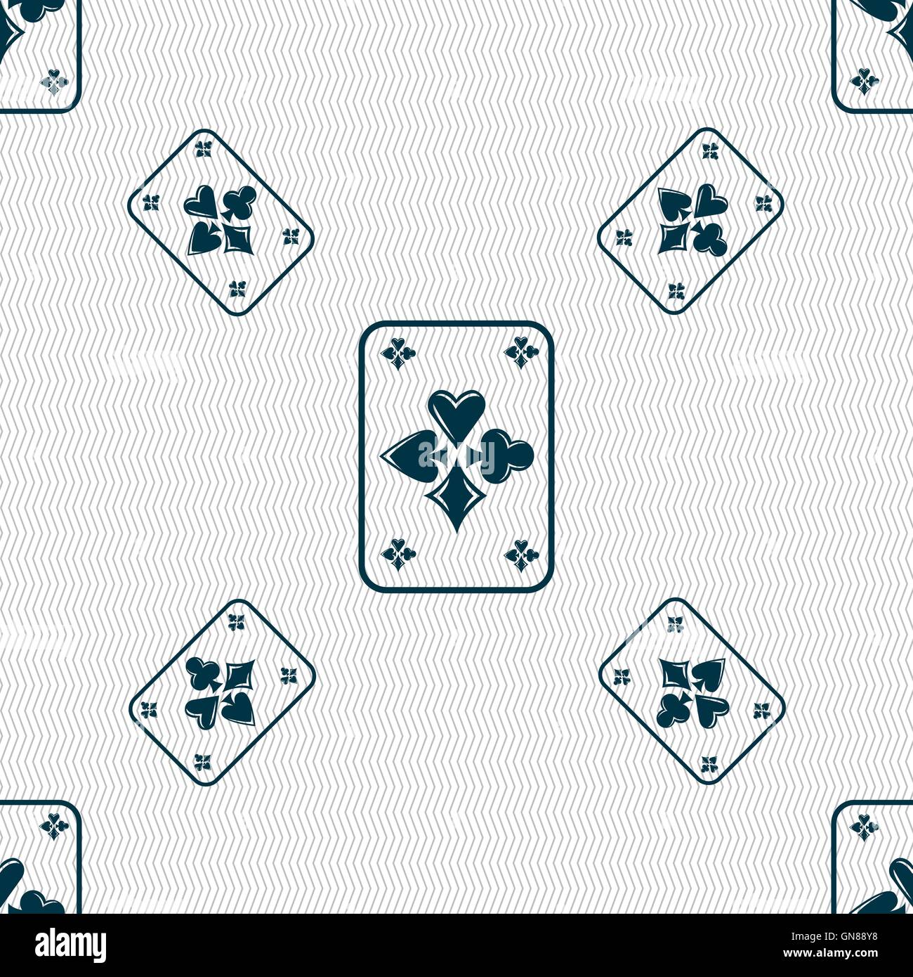 Playing card texture Stock Vector Images - Alamy