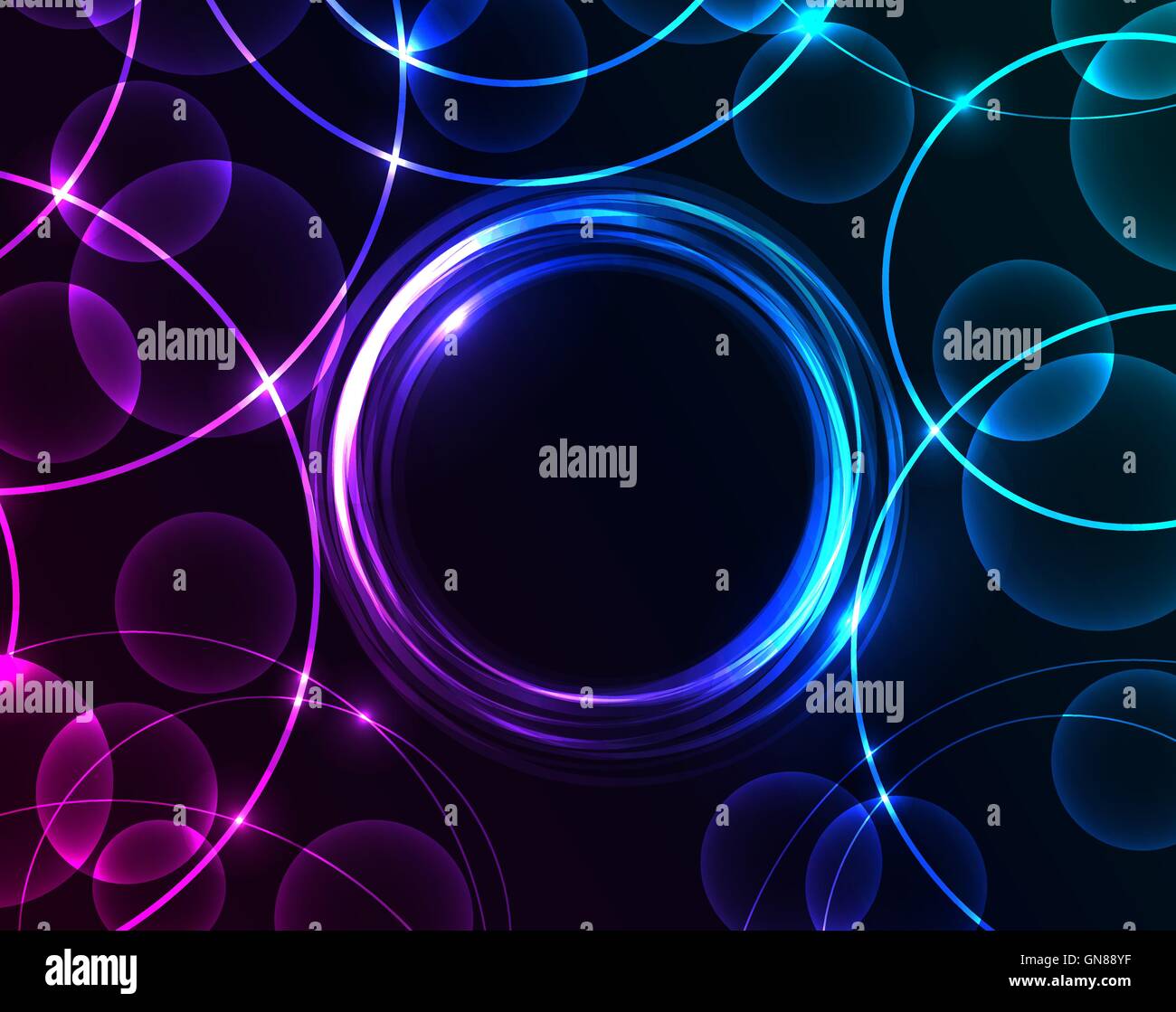 Vector abstract circles Stock Vector Image & Art - Alamy